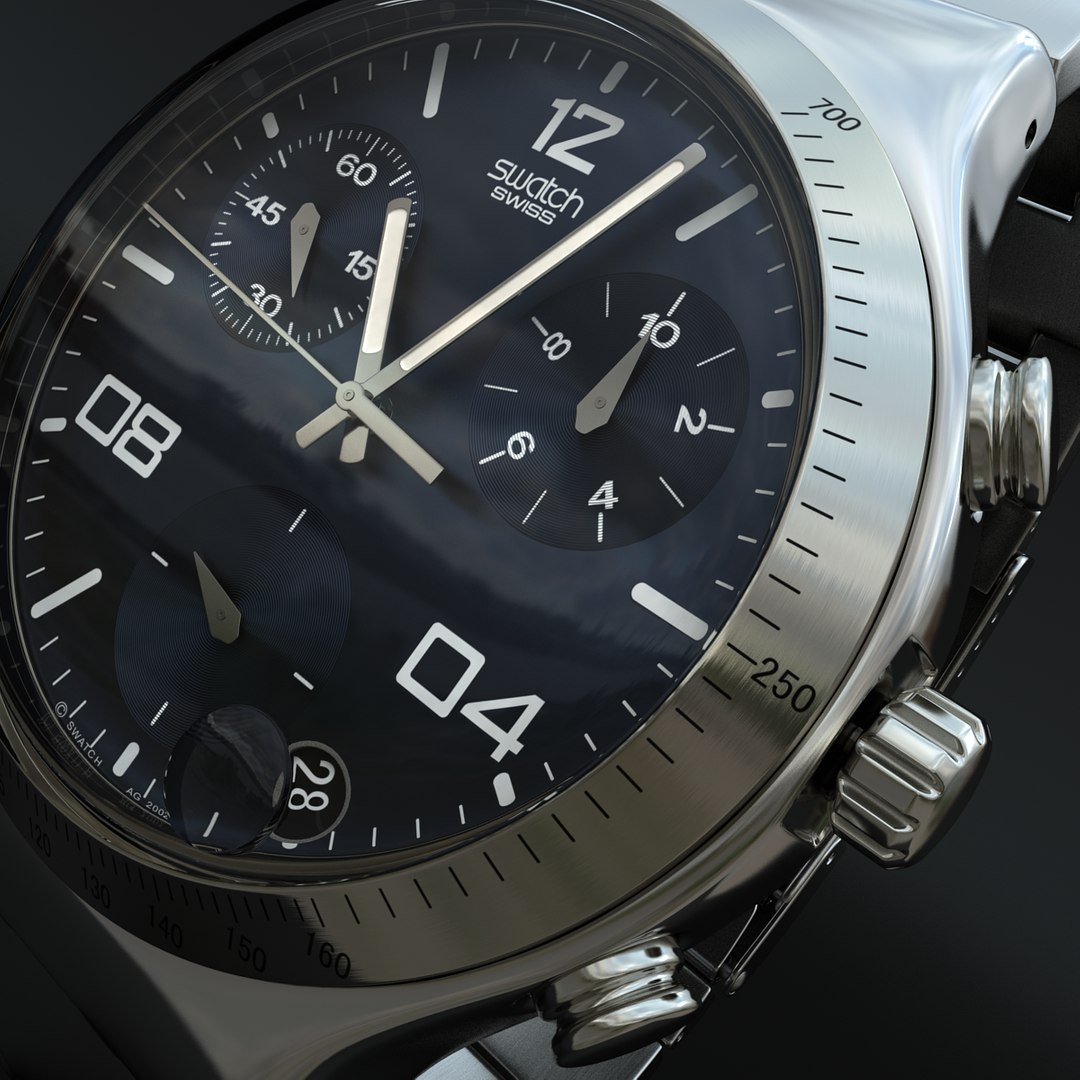 3d Swatch Irony Model