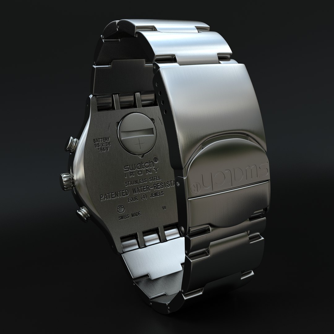 3d Swatch Irony Model
