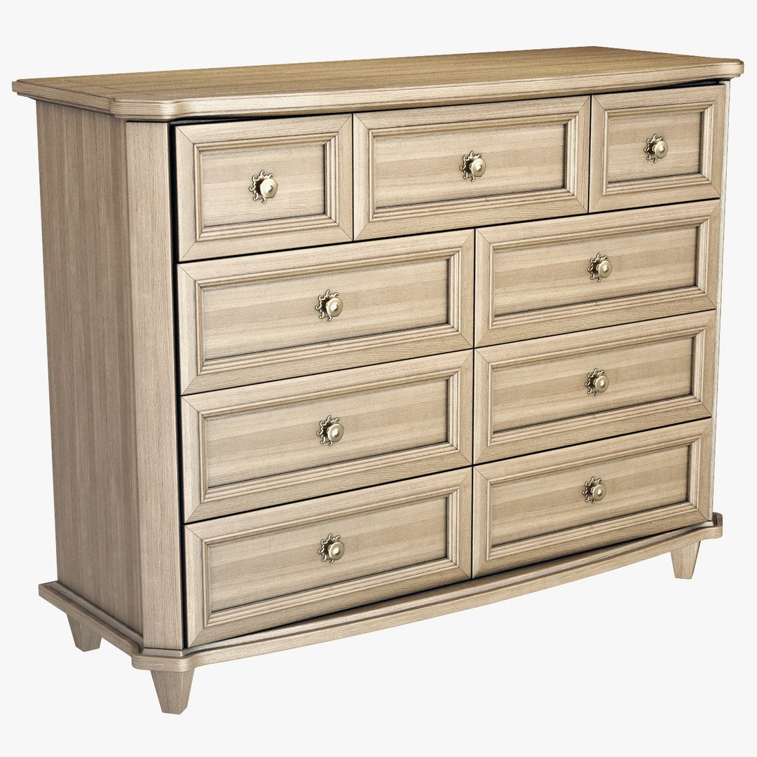 Drawers model - TurboSquid 1372251