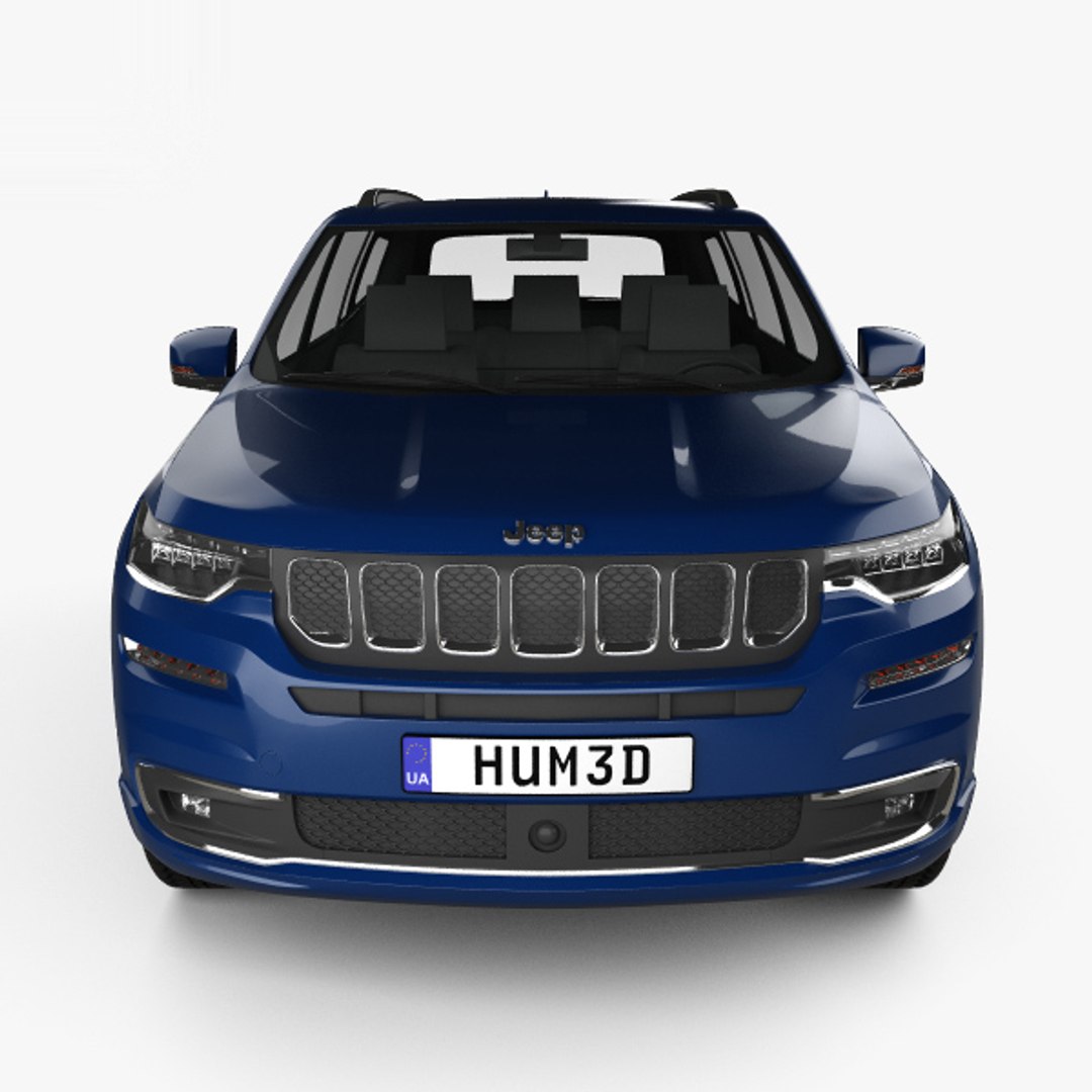 3D jeep commander limited - TurboSquid 1442206