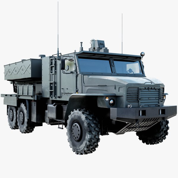 TOS-2 Tosochka 다중 로켓 발사기 3D 모델 - TurboSquid 2089746