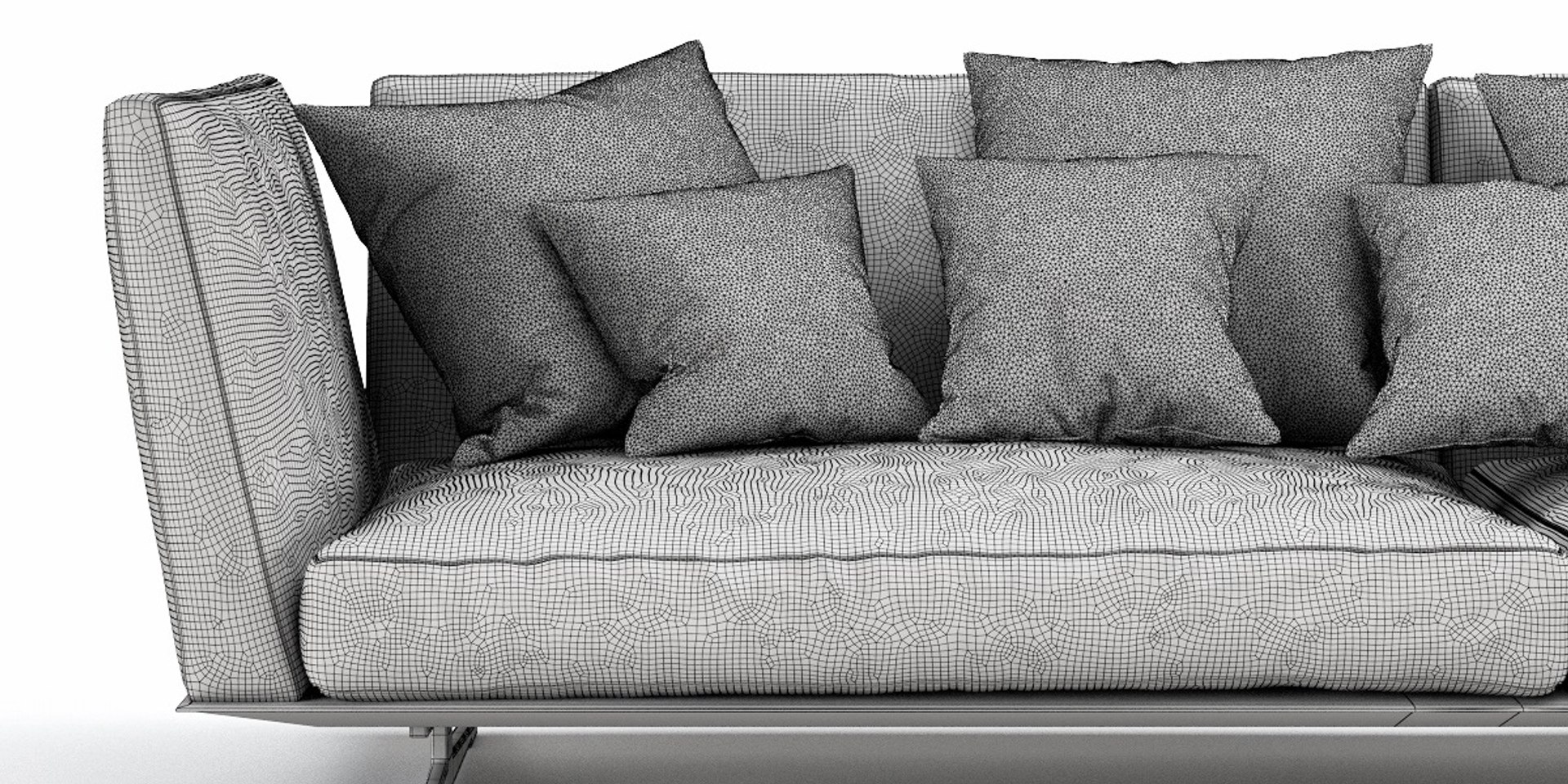 Flexform Evergreen 3D Model - TurboSquid 1437917