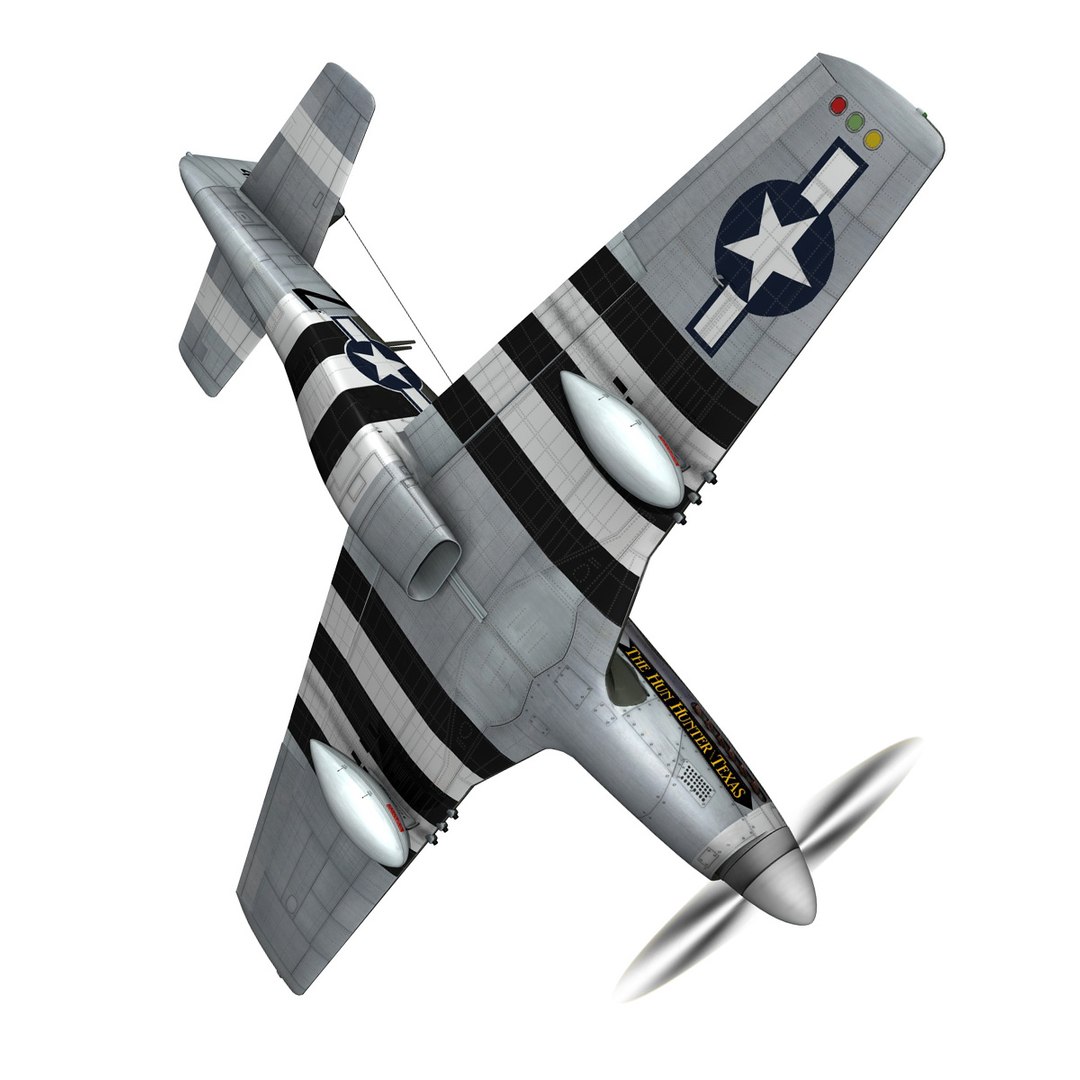 North American - Hun 3d Model