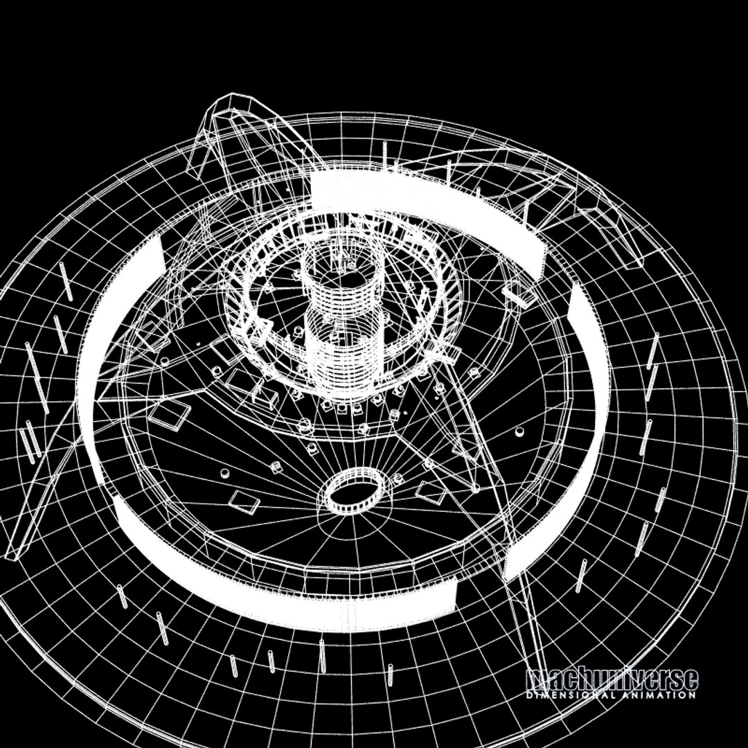 Theme Building 3d Model