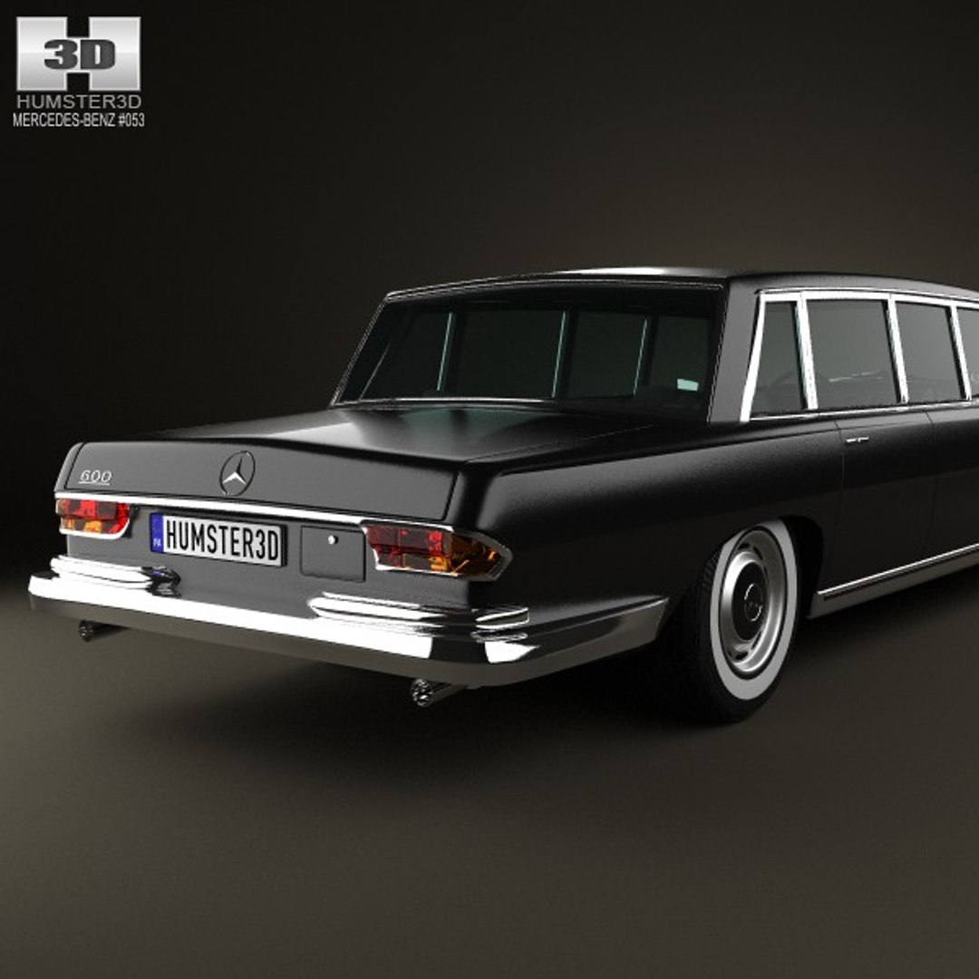 mercedes benz 600 3d 3ds