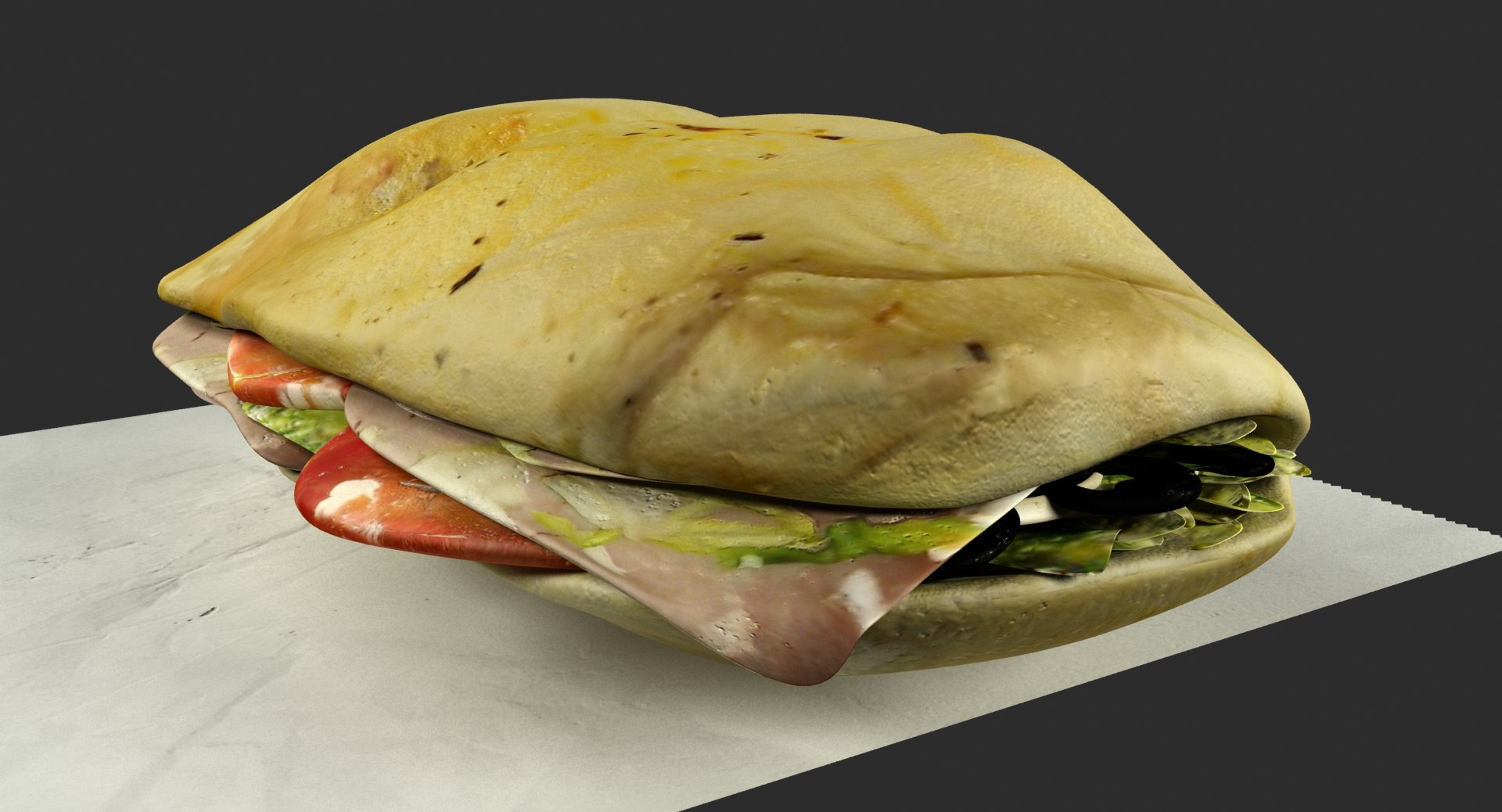 3d Sandwich Model