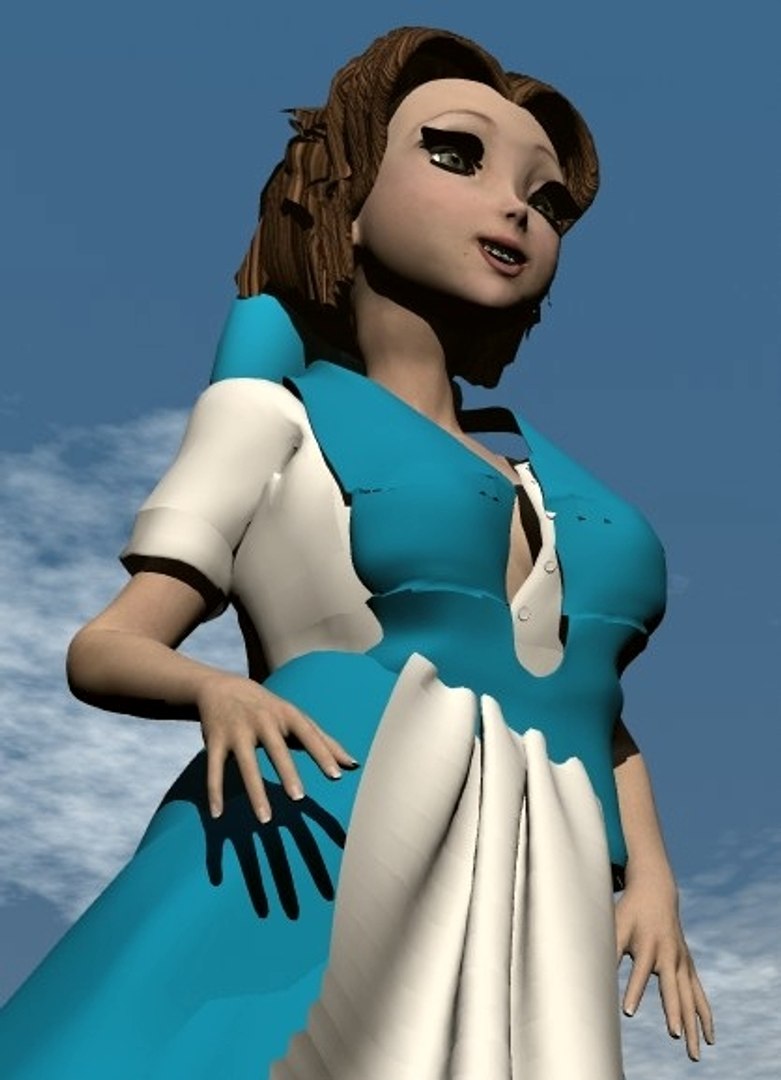 Free Belle 3d Model