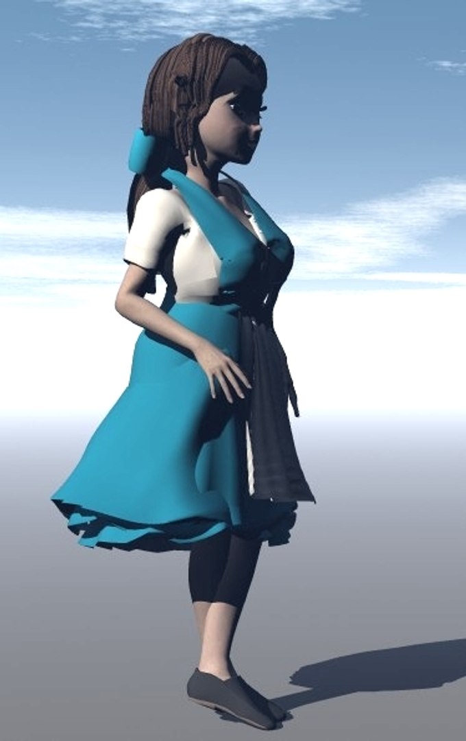Free Belle 3d Model