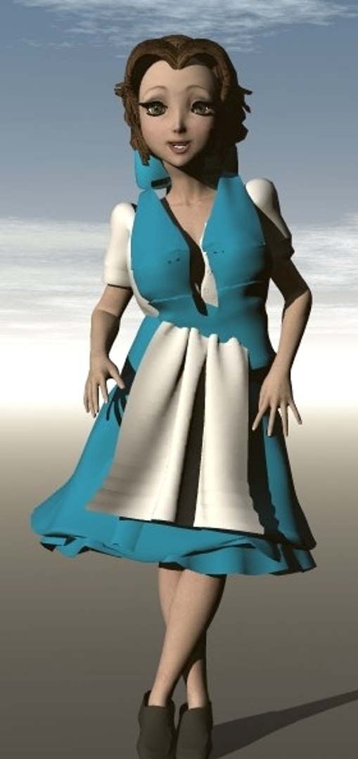 Free Belle 3d Model