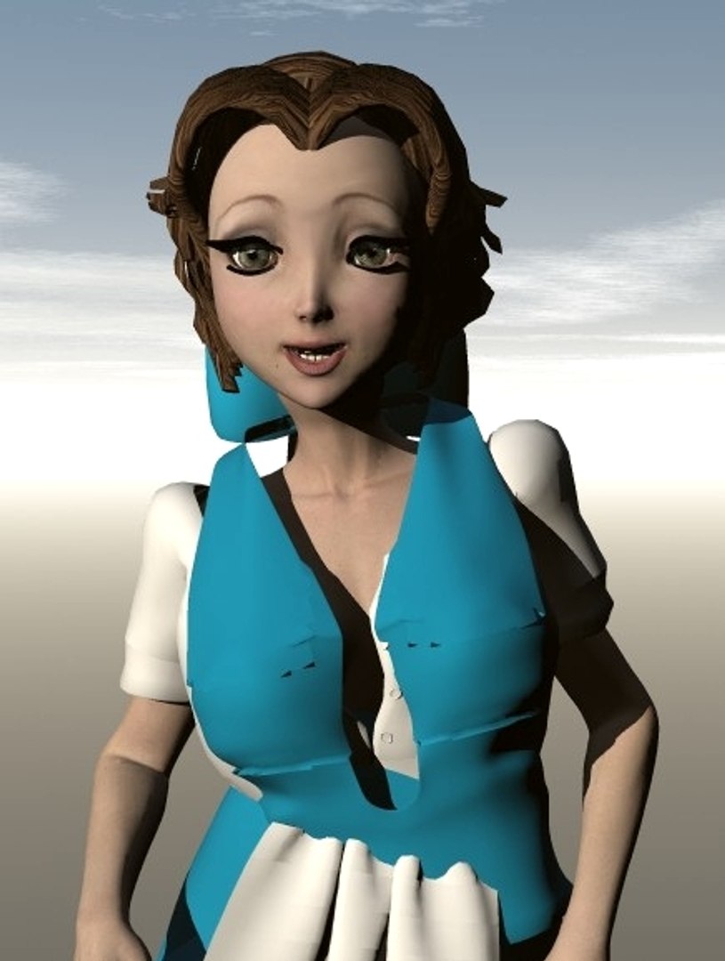 Free Belle 3d Model