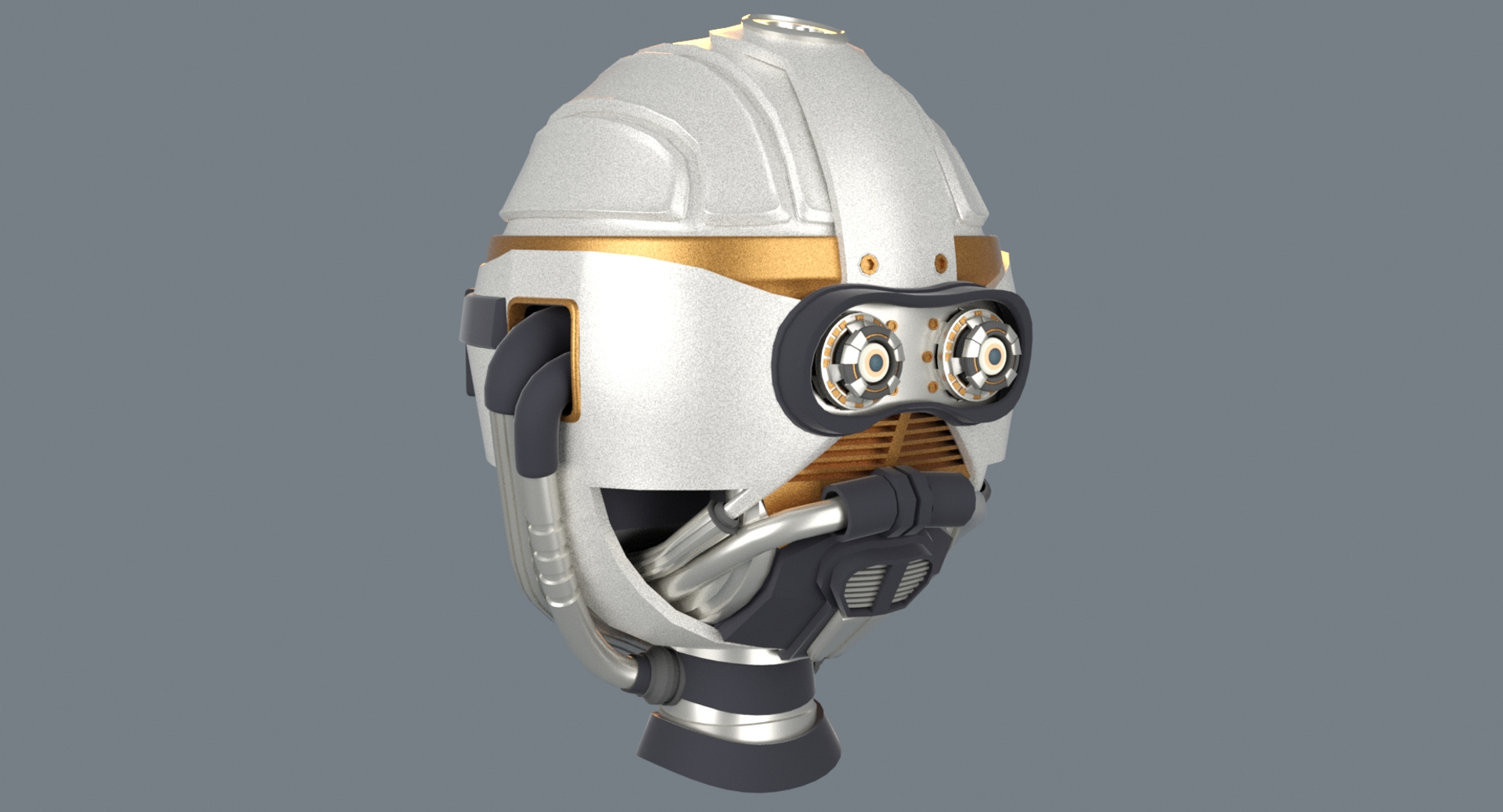 3d Model R13-m2 Head