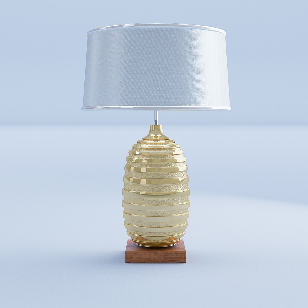 Lamp Gold Model - TurboSquid 1422507