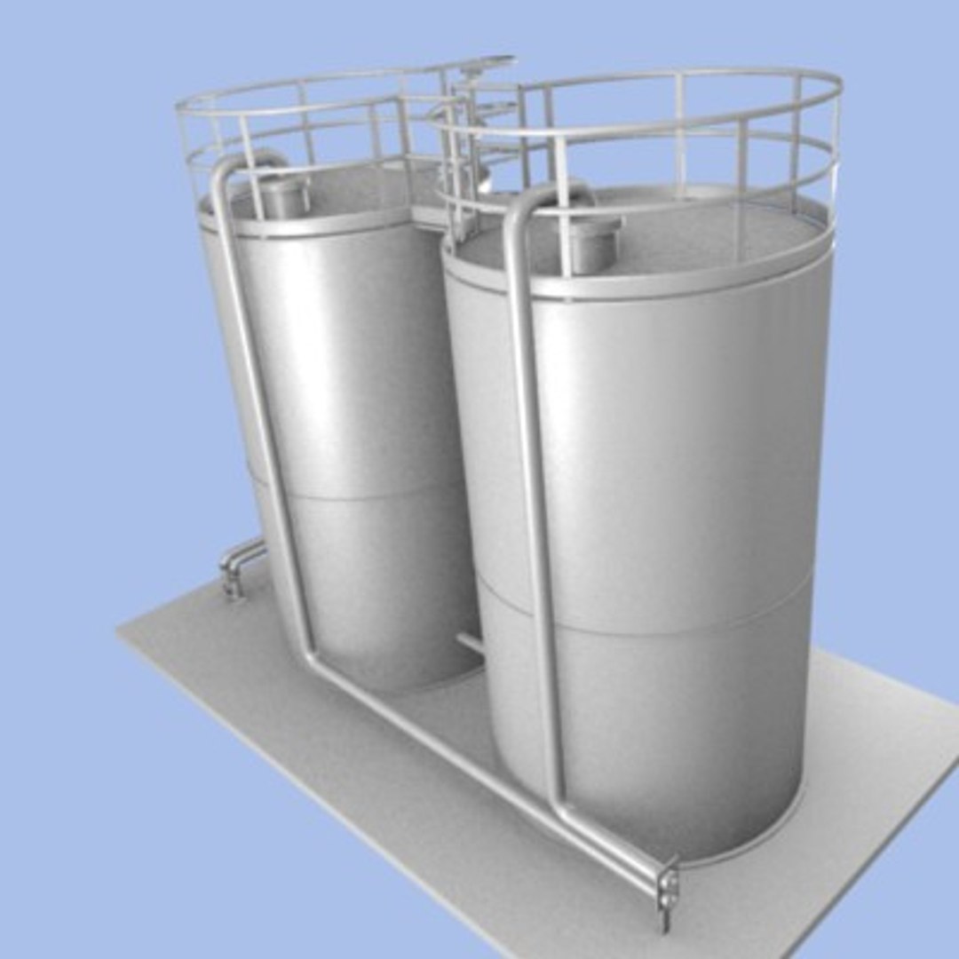 Silo 3d Model