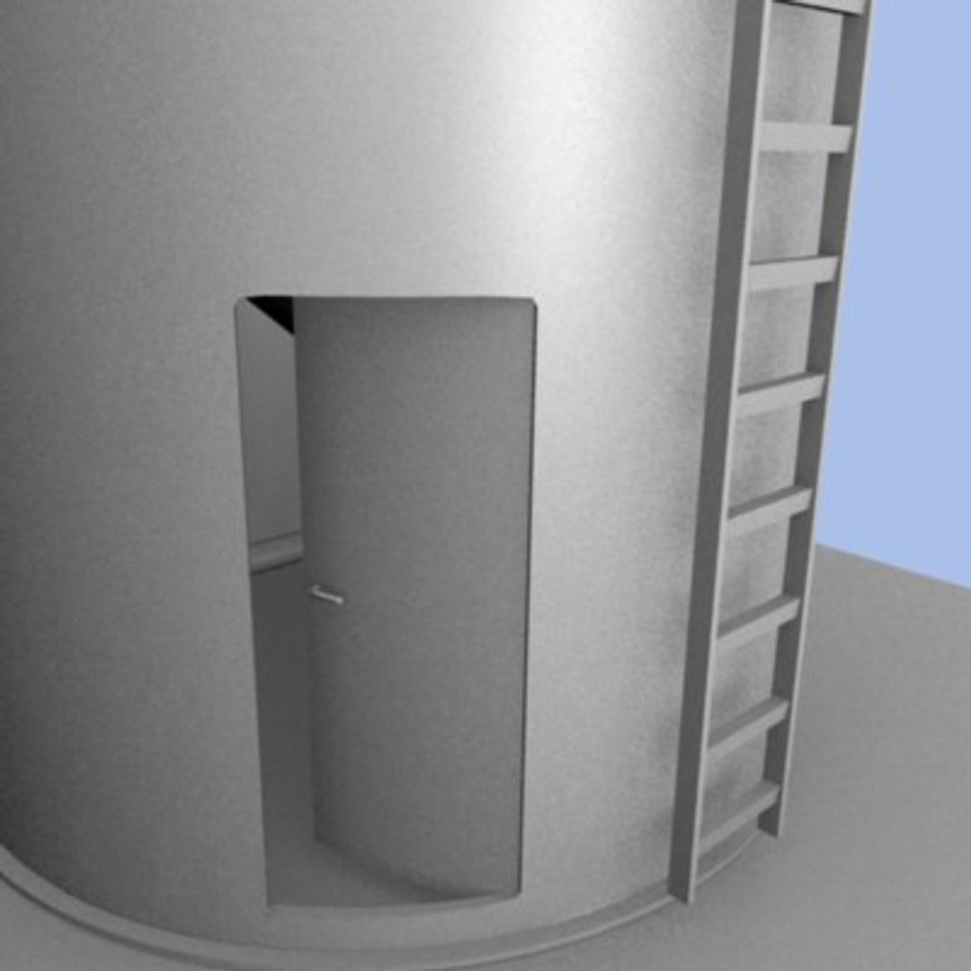 Silo 3d Model