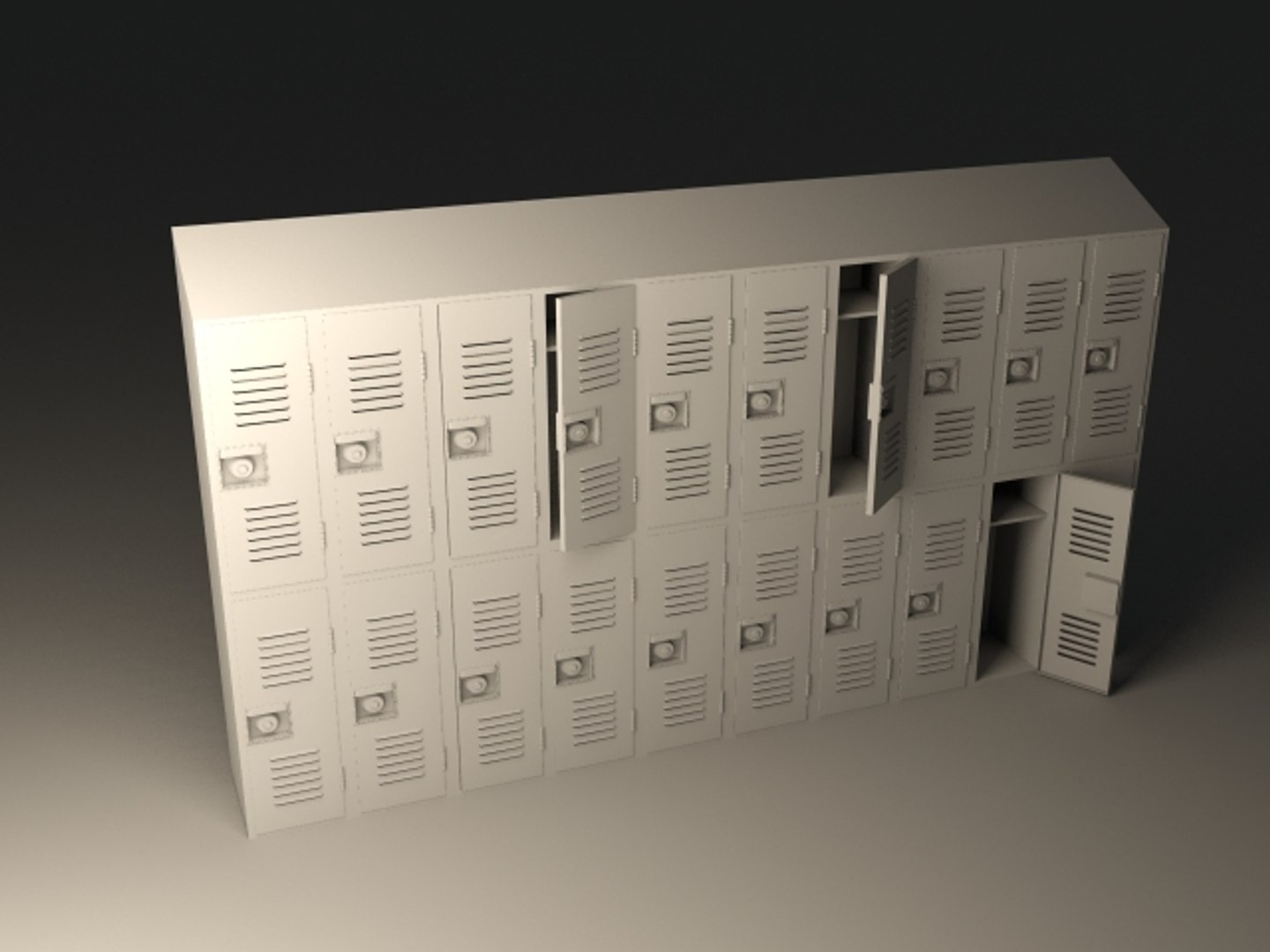 3d Model Lockers
