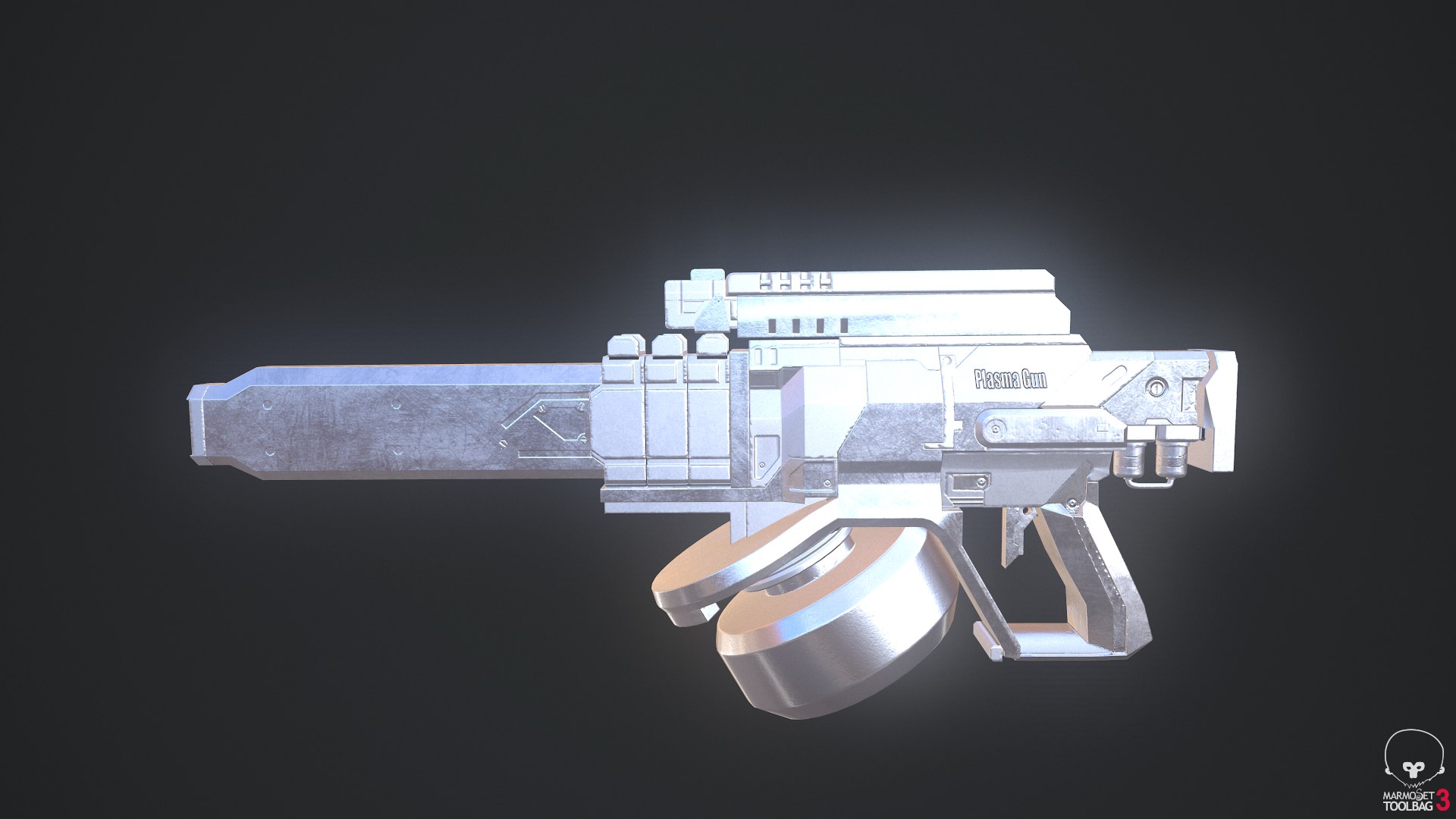 Sci-fi Plasma Fusion Gun 3D - TurboSquid 1271015