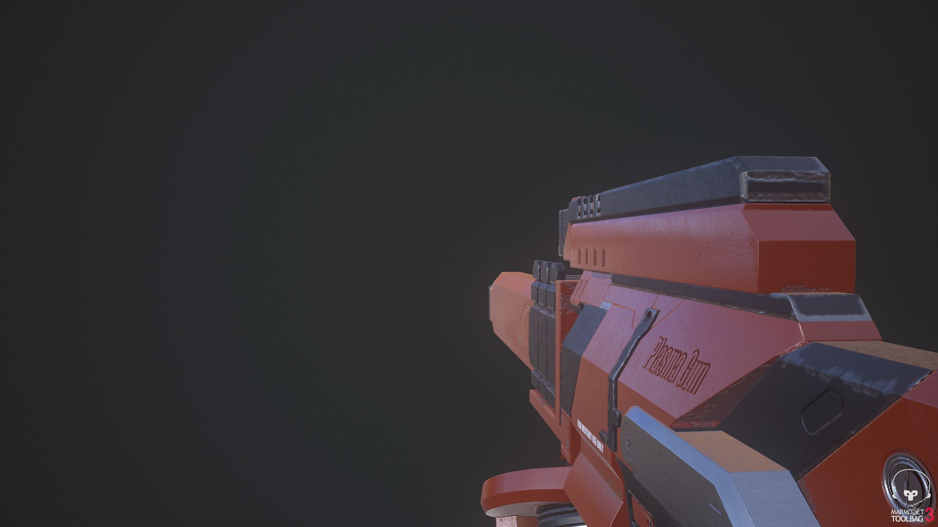 Sci-fi Plasma Fusion Gun 3D - TurboSquid 1271015