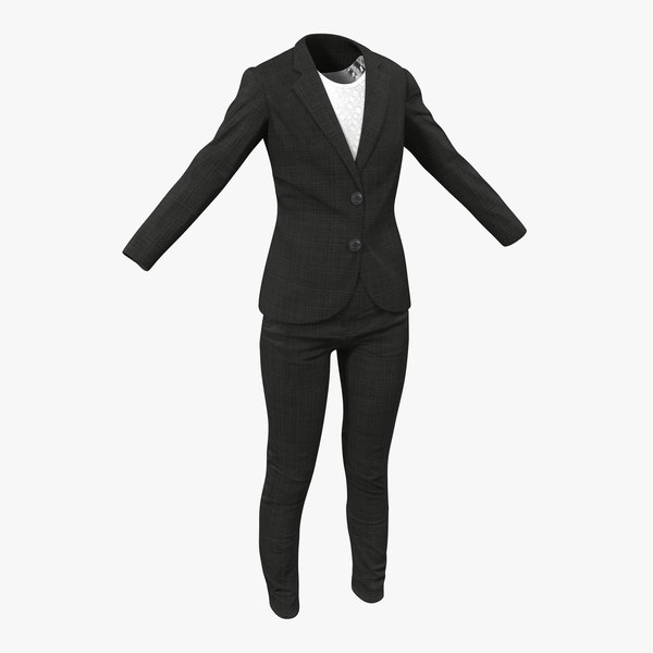 Women'S Business Suit 3D Models for Download | TurboSquid