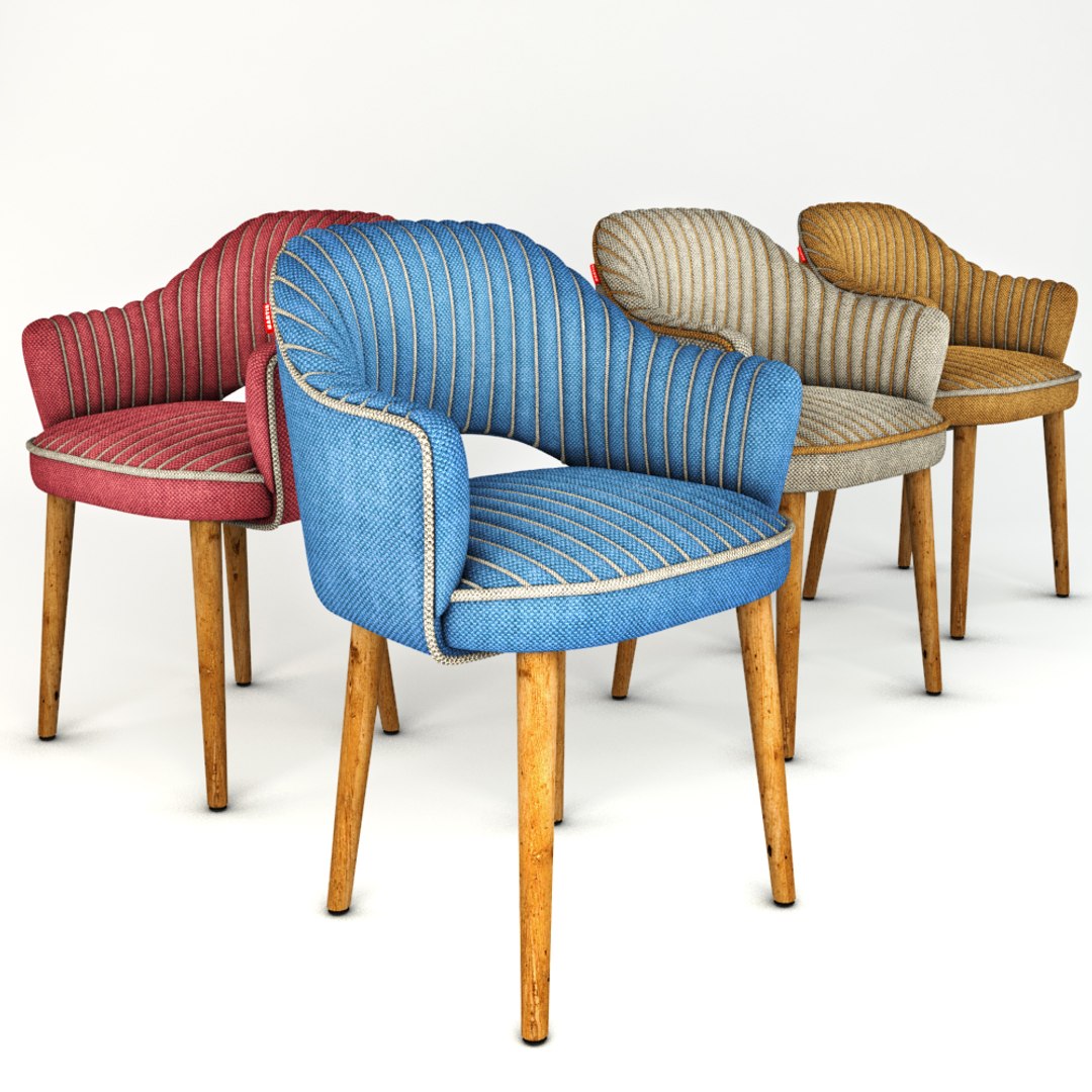3d Chair Bars Cafes Model