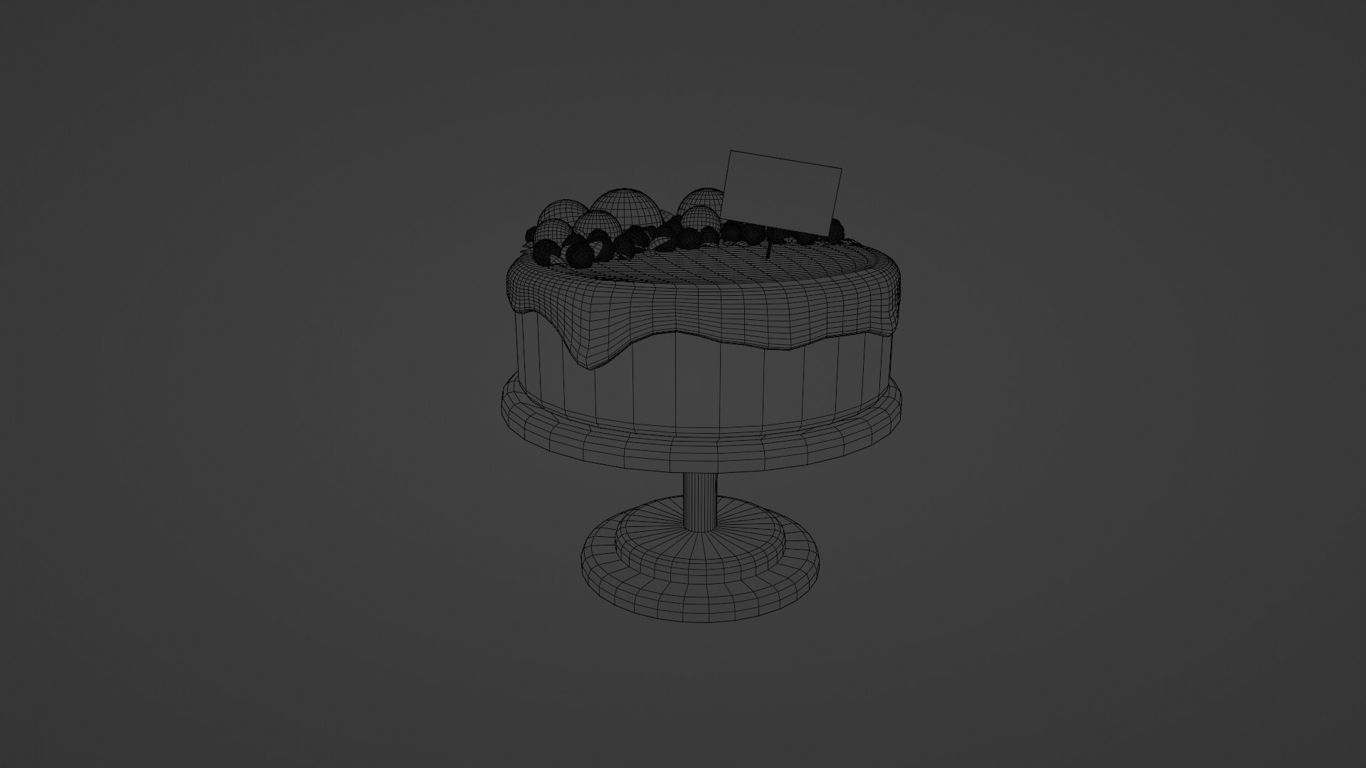 3D Cake model - TurboSquid 2109671