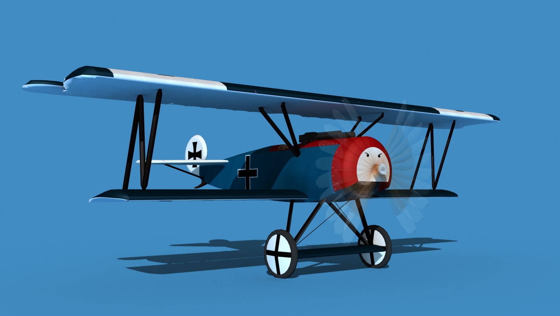 3D Fokker D-VI V09 - TurboSquid 1919427
