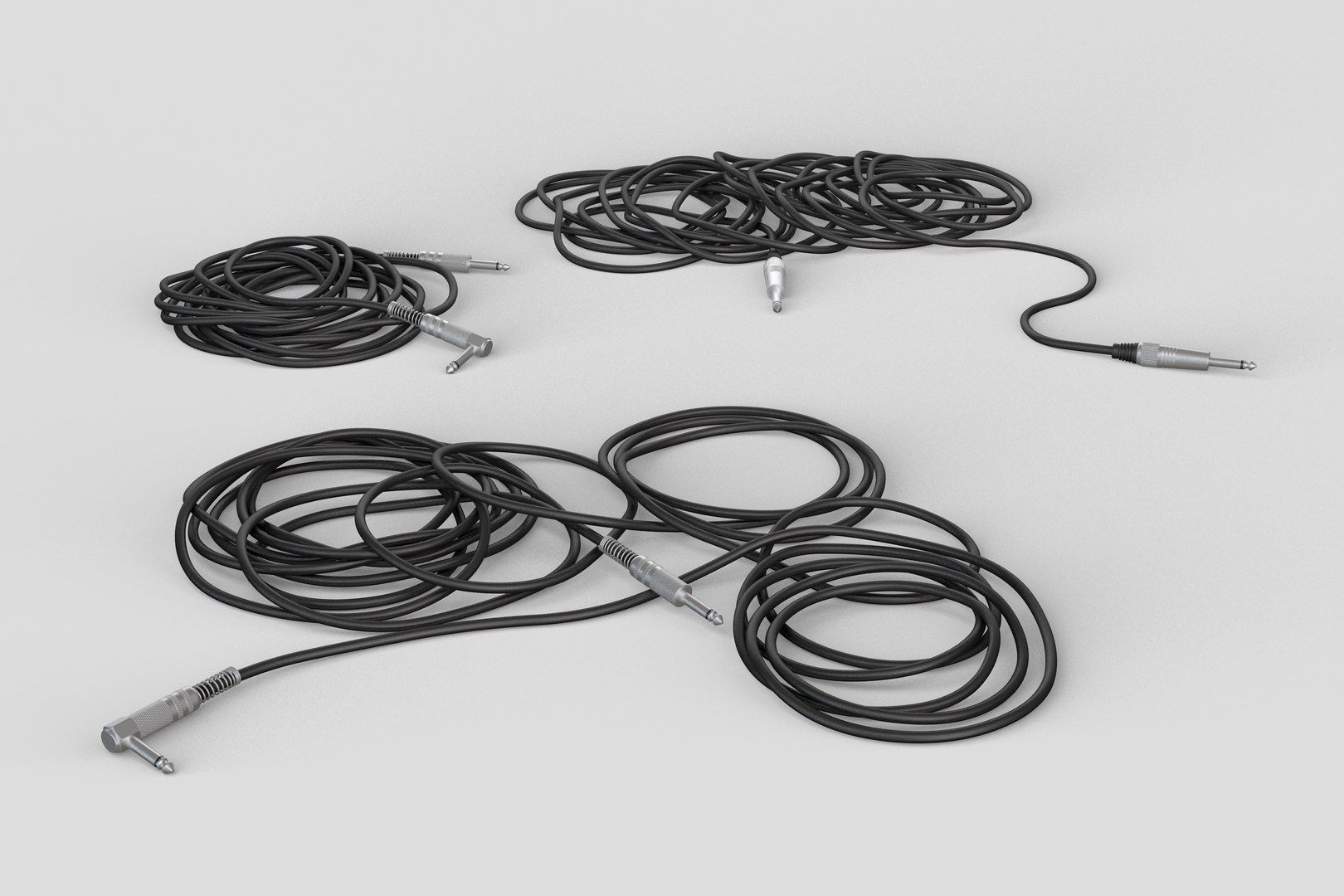 Audio Cables 3D Model - TurboSquid 2228646
