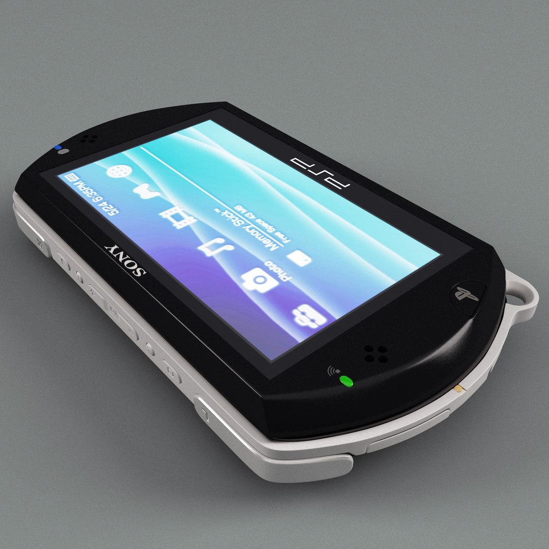 3d Model Sony Psp N1008 Black