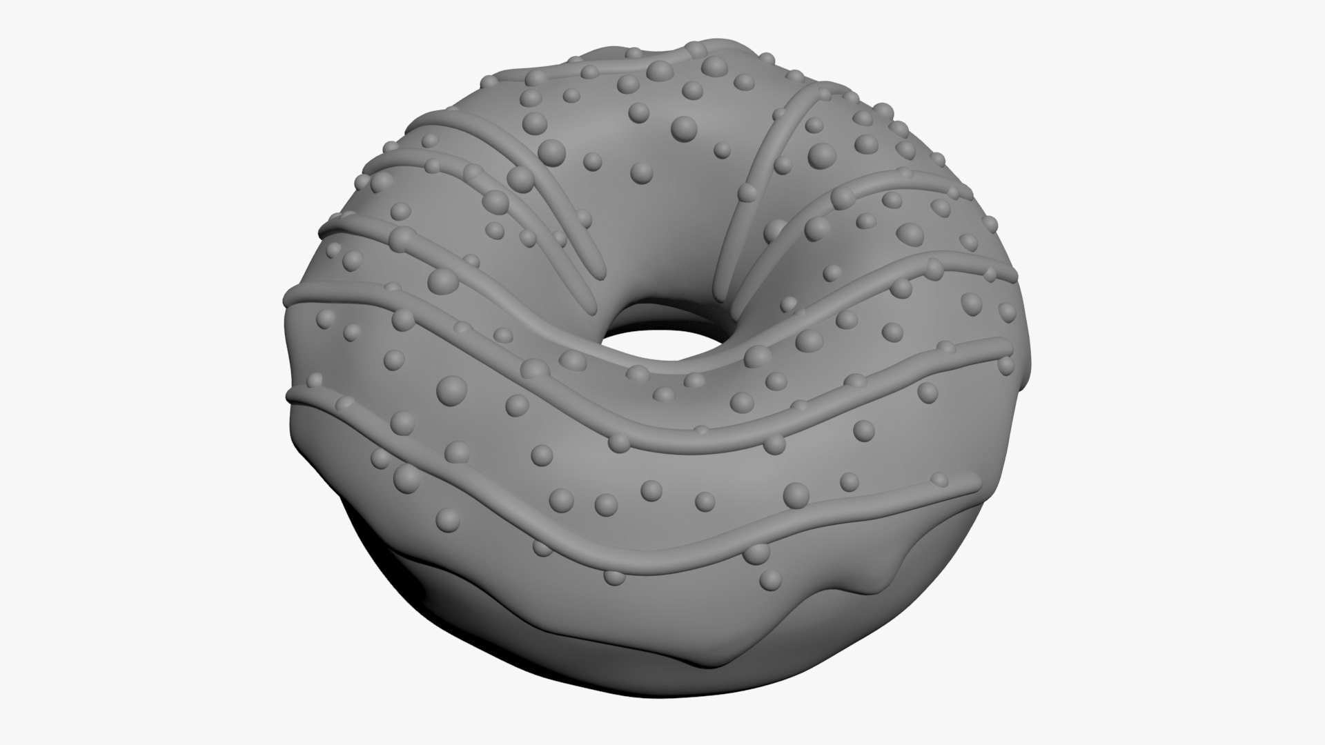 3D Stylized Donuts Base Mesh - TurboSquid 2257256
