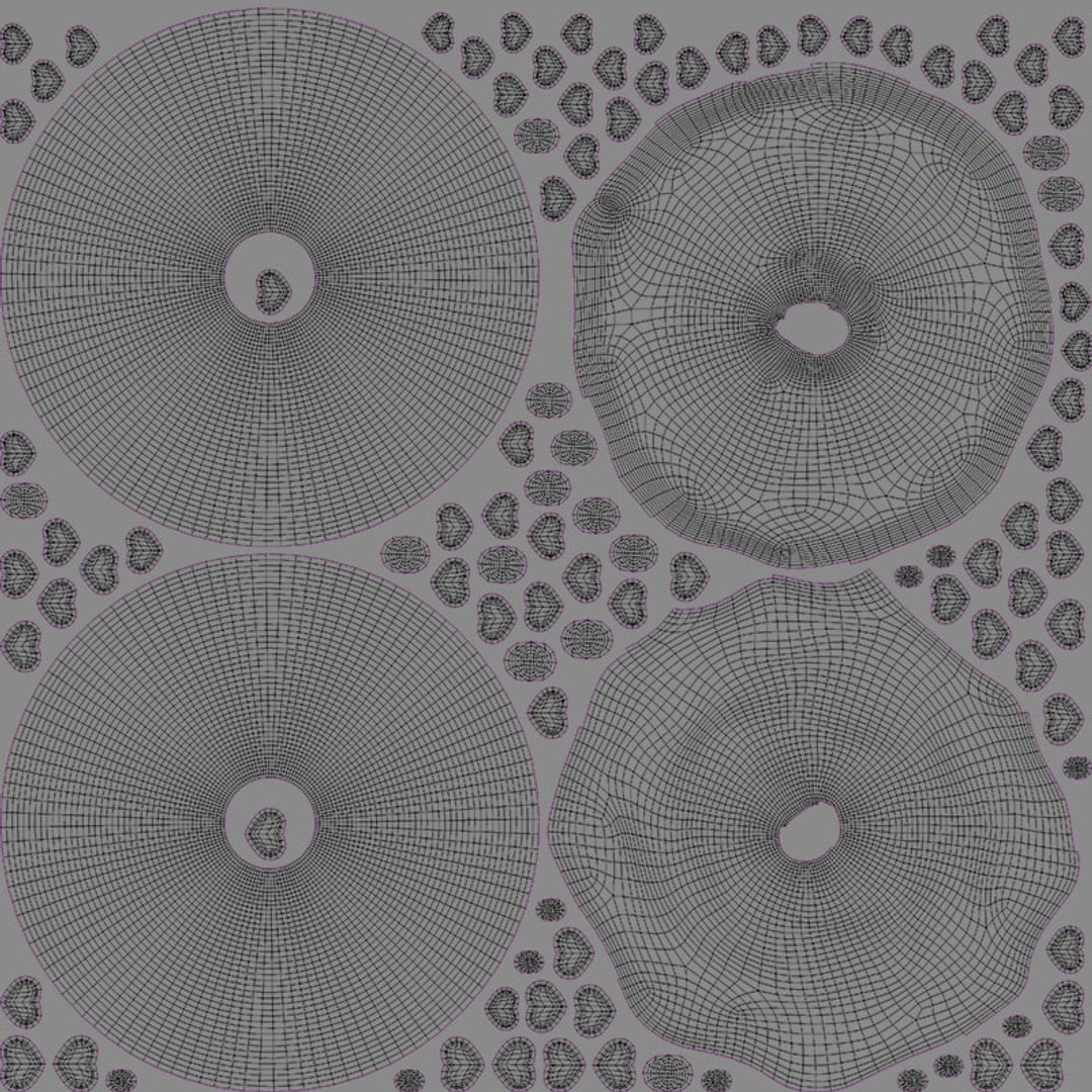 3D Stylized Donuts Base Mesh - TurboSquid 2257256