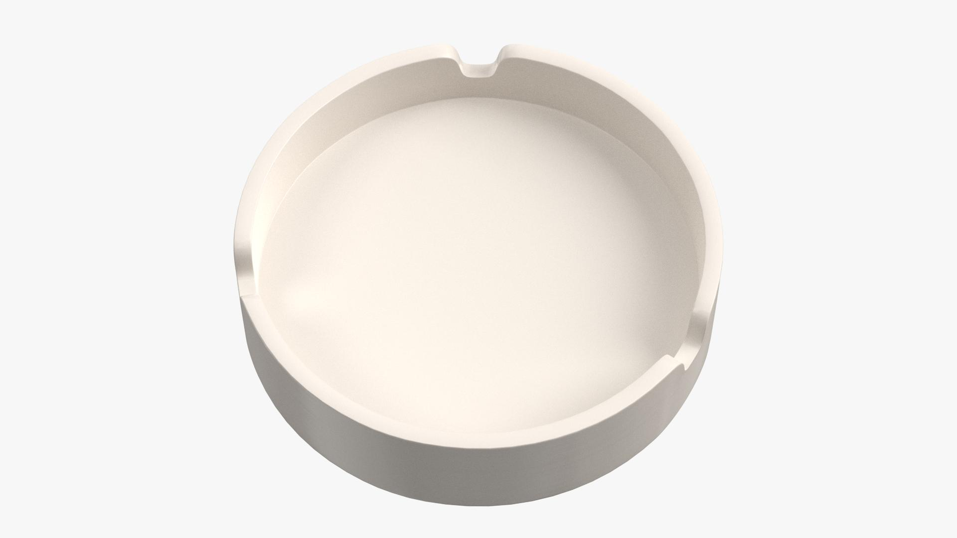 3D model Ceramic ashtray - TurboSquid 2114744