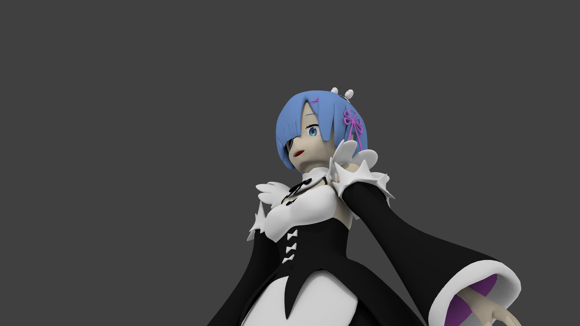 3D Rem Re:zero - TurboSquid 1192310