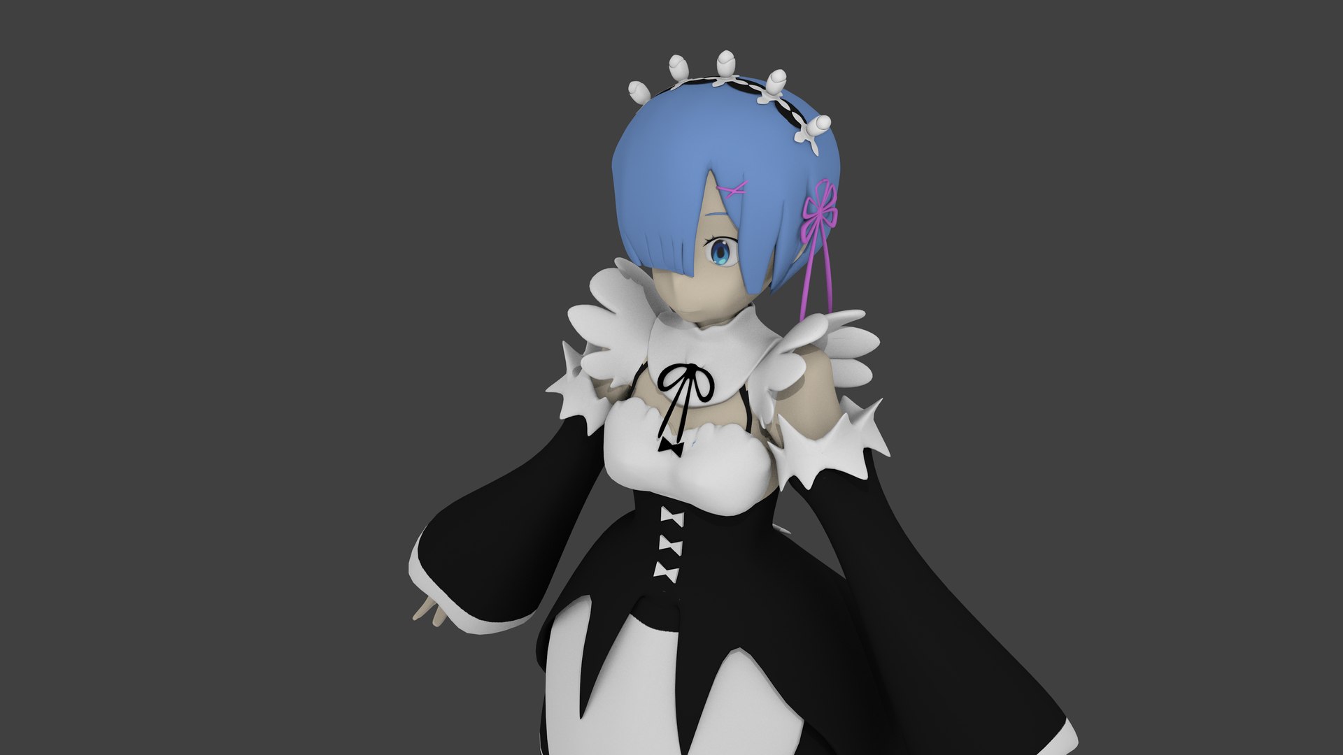 3D Rem Re:zero - TurboSquid 1192310