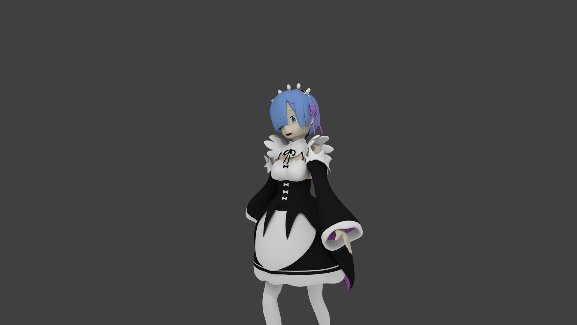 3D Rem Re:zero - TurboSquid 1192310