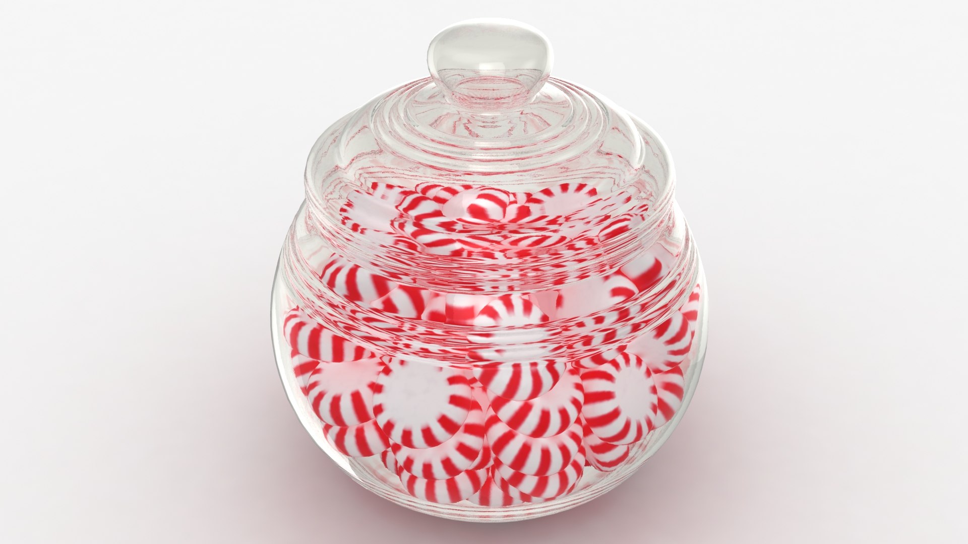 3D Model Realistic Starlight Candy Jar - TurboSquid 1469619