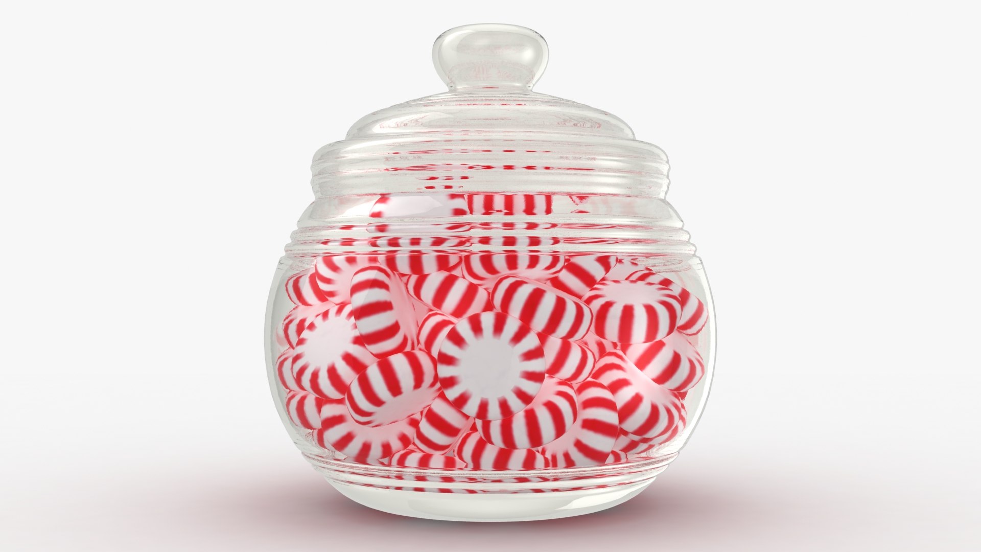3D Model Realistic Starlight Candy Jar - TurboSquid 1469619