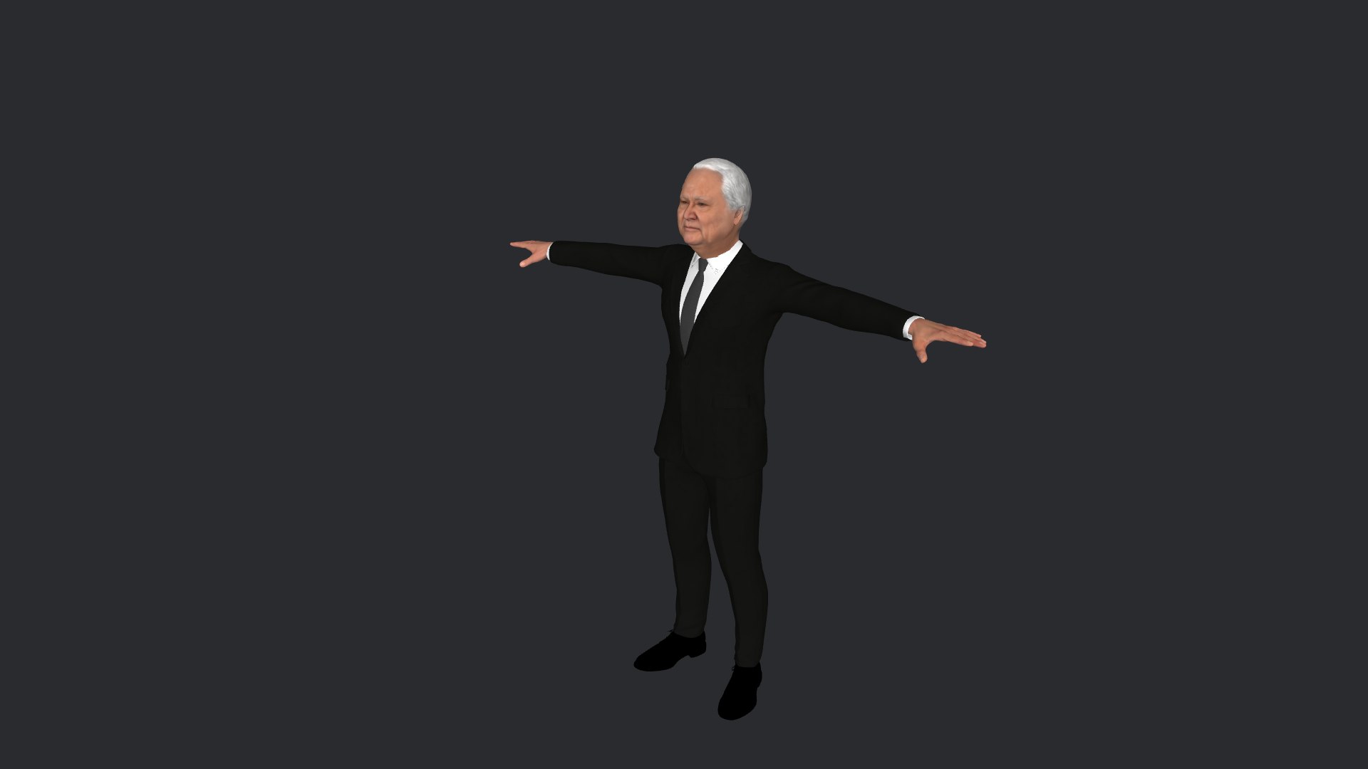 3D Tuilaepa Aiono Sailele Malielegaoi Realistic Full Body Fully Rigged ...