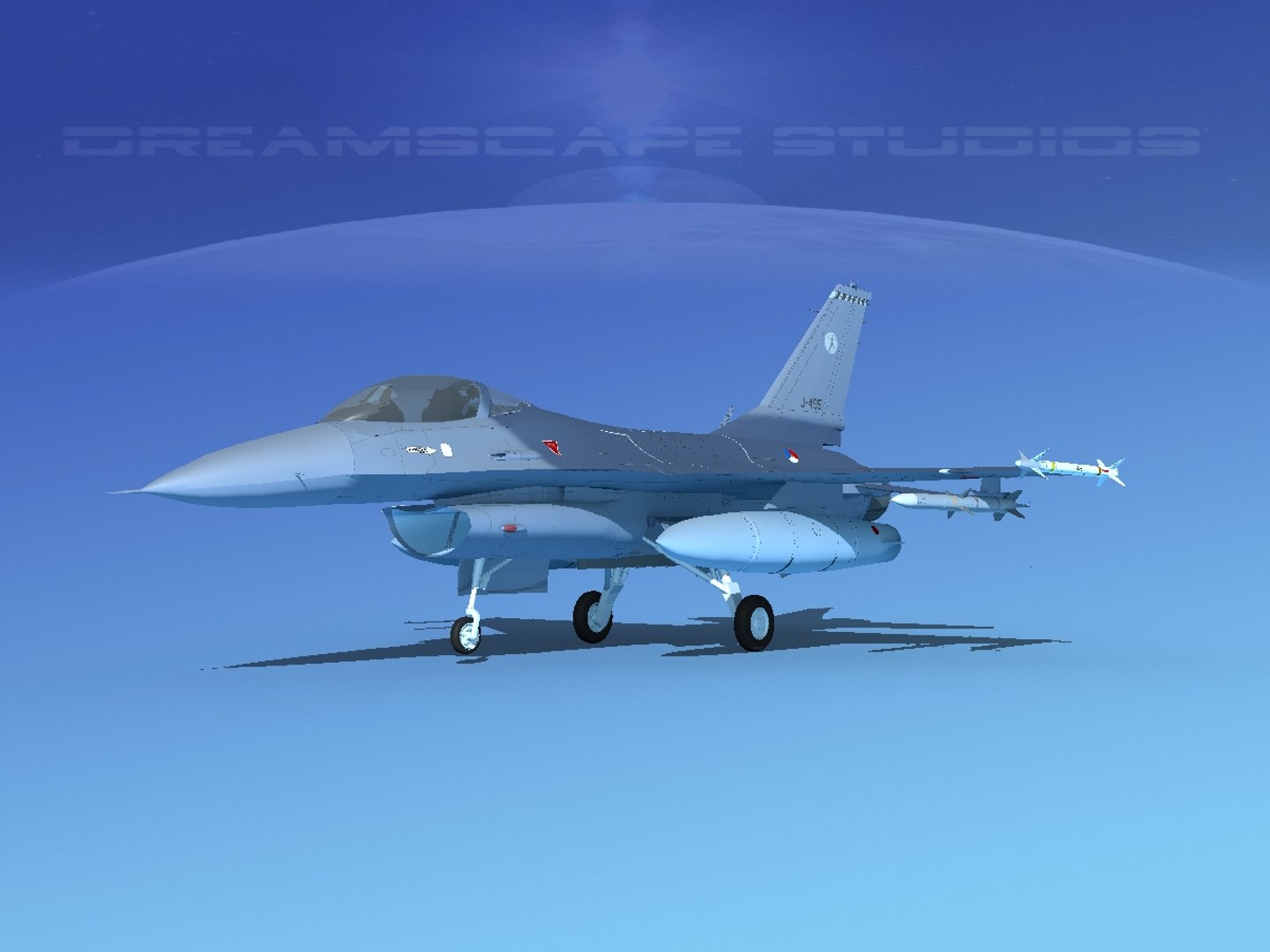 3D General F-16a Fighting Falcon - TurboSquid 1319985