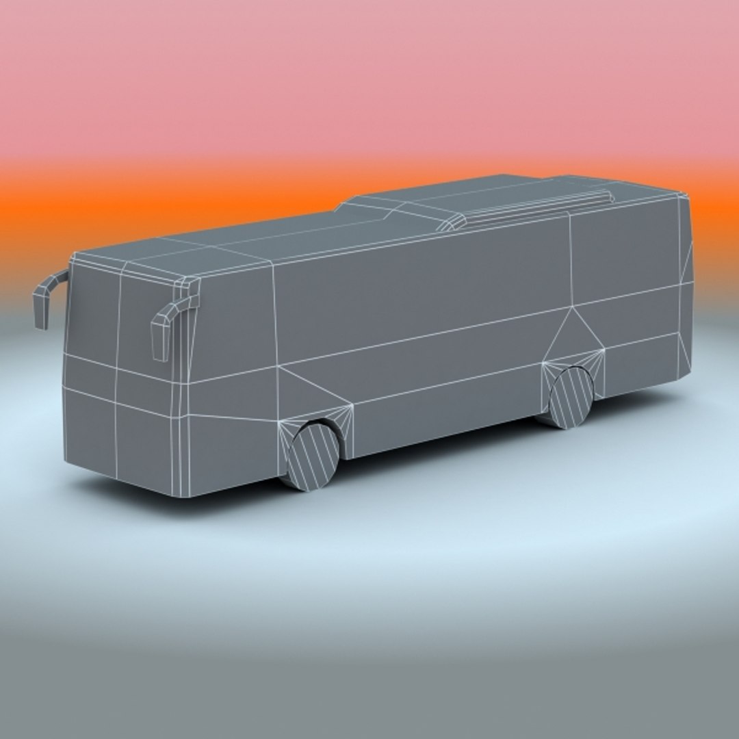 5 coach 3d model