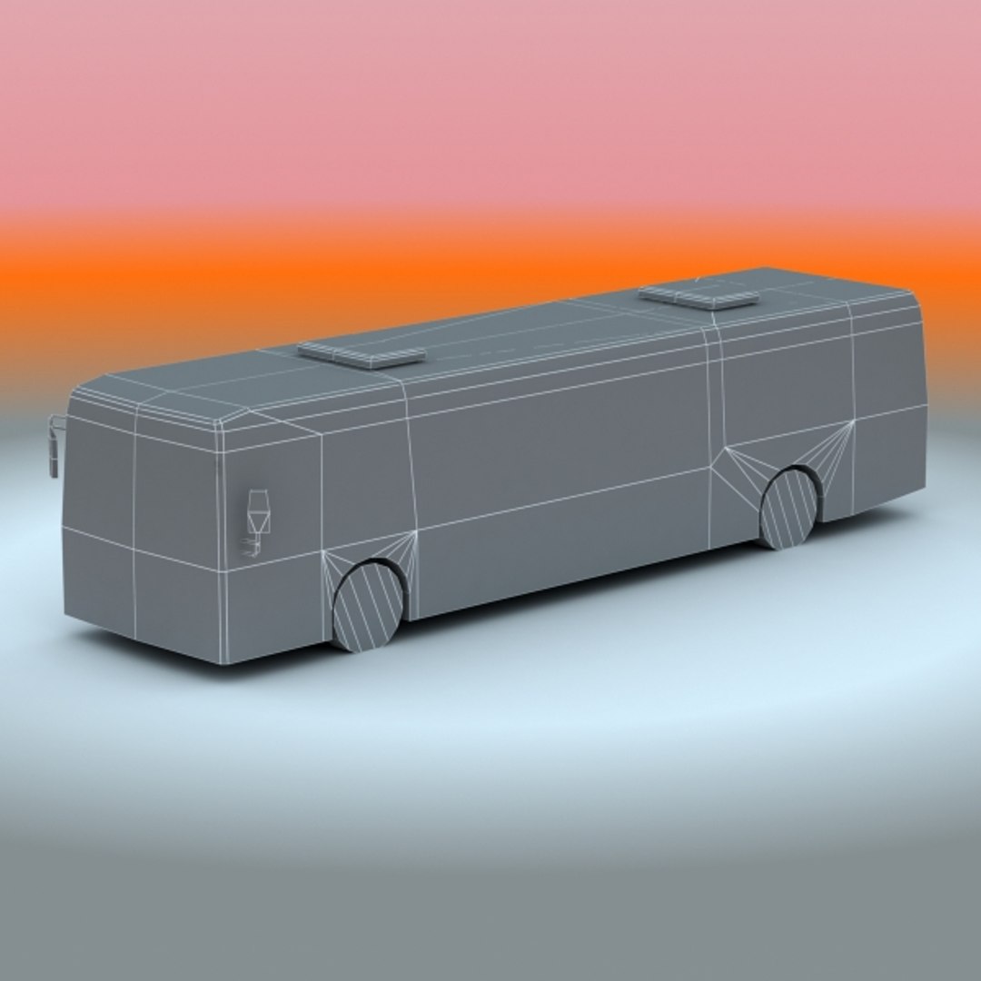 5 coach 3d model