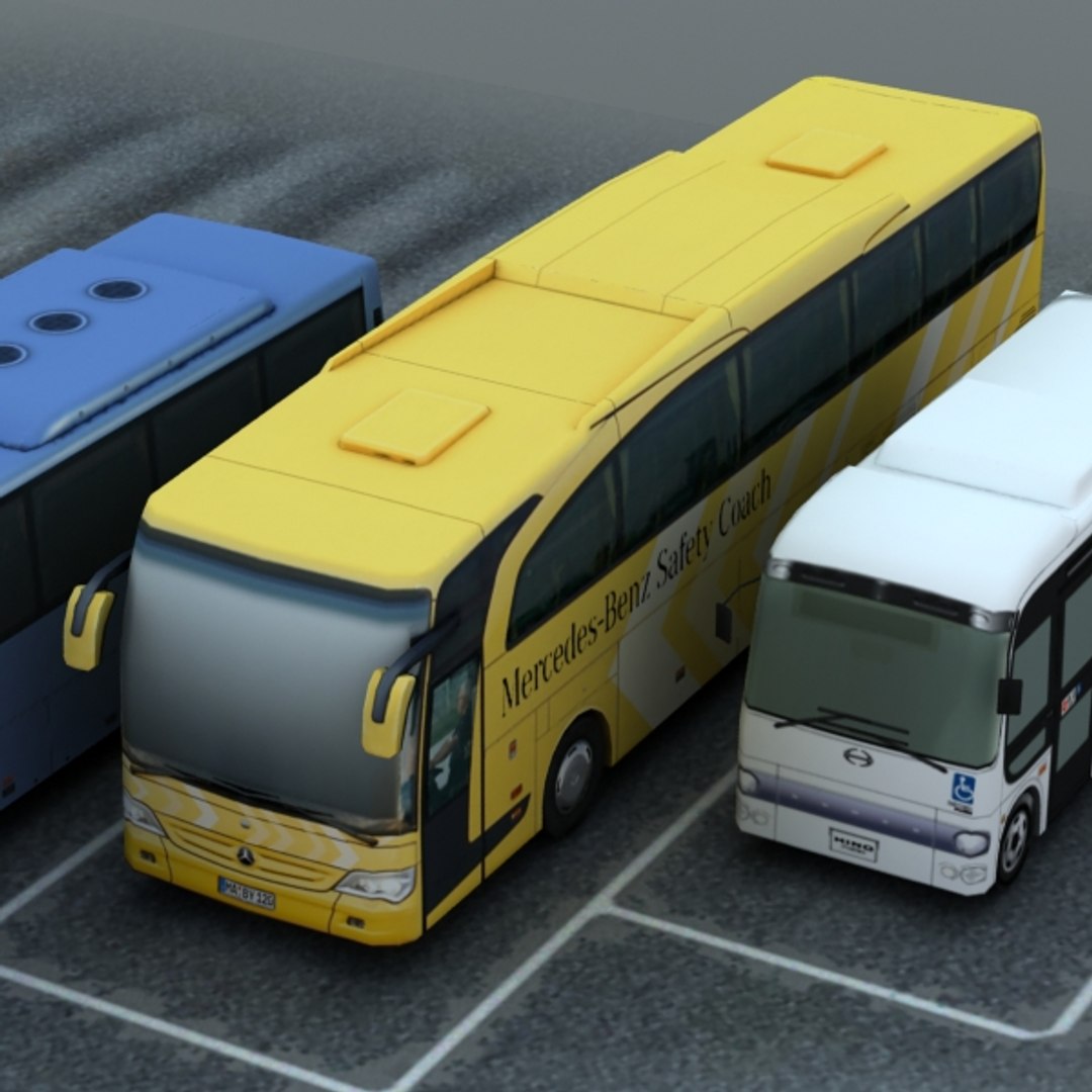 5 coach 3d model