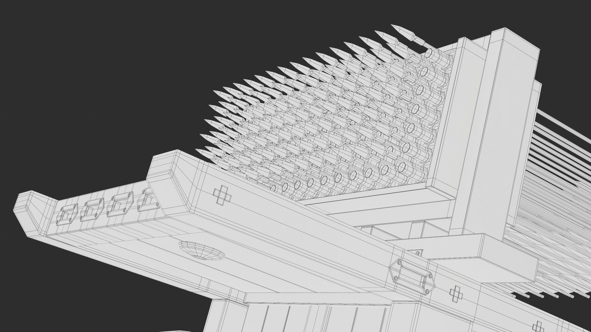 3D model Hwacha PBR - TurboSquid 2010454