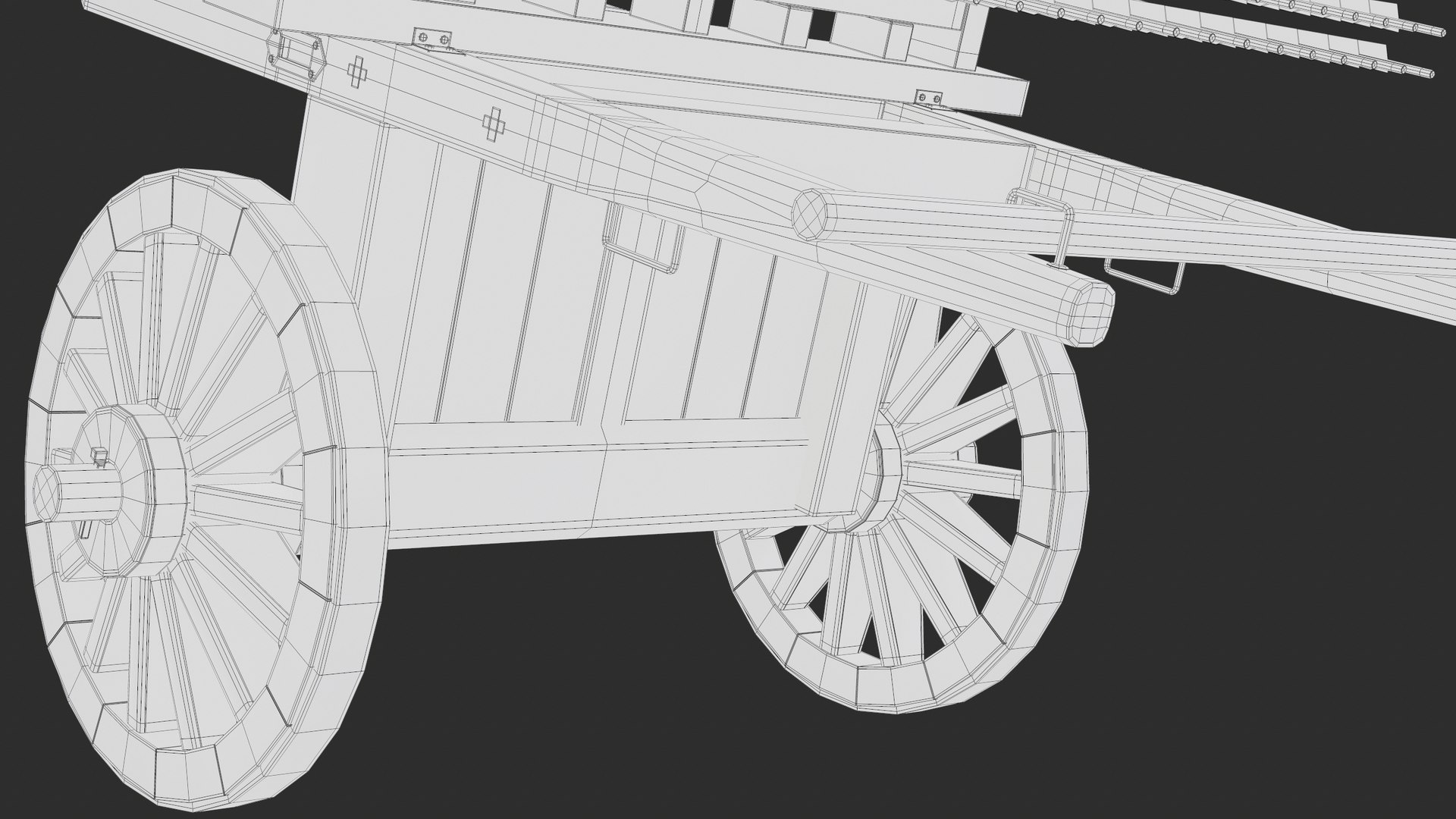 3D Model Hwacha PBR - TurboSquid 2010454