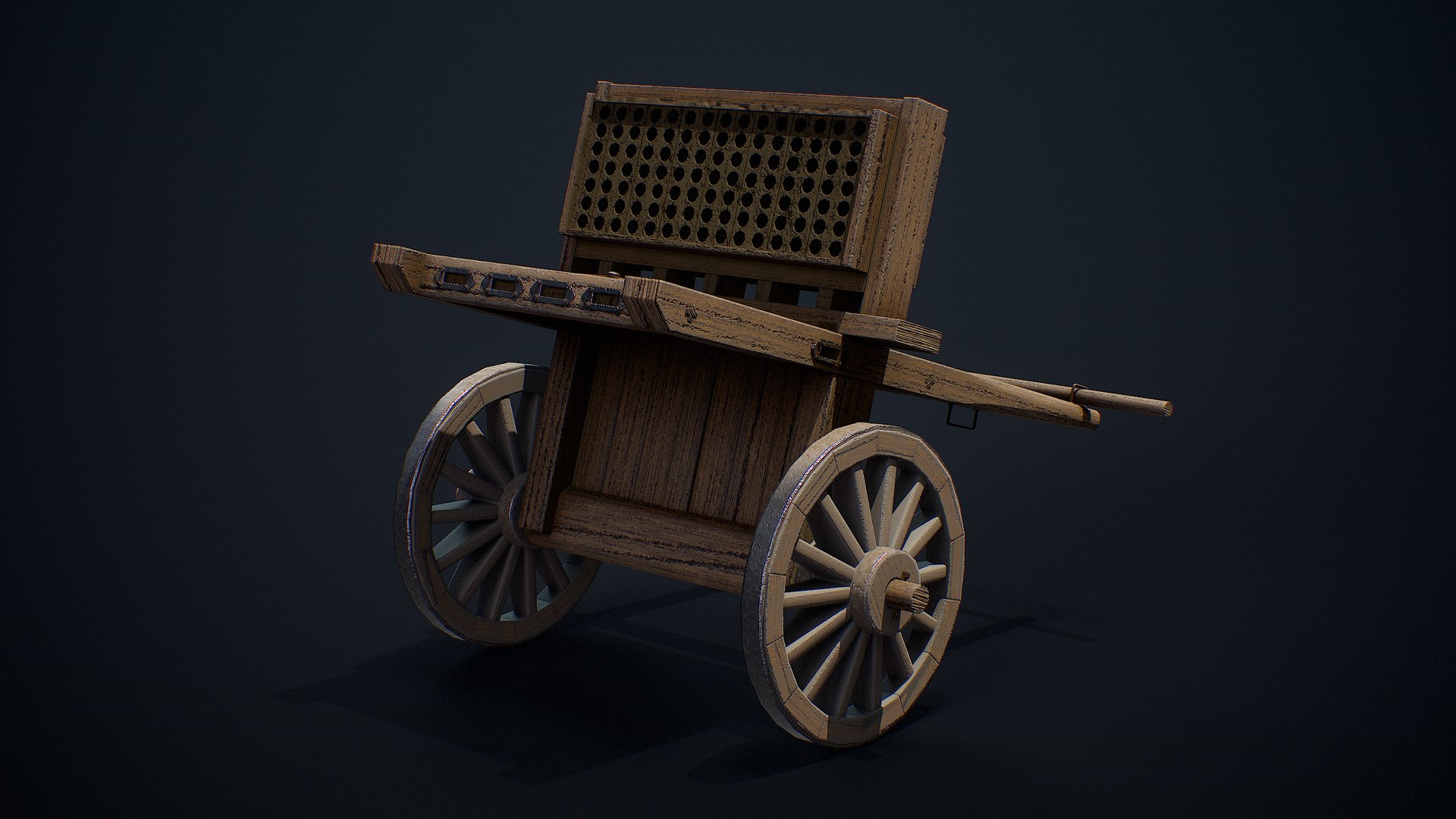 3D Model Hwacha PBR - TurboSquid 2010454