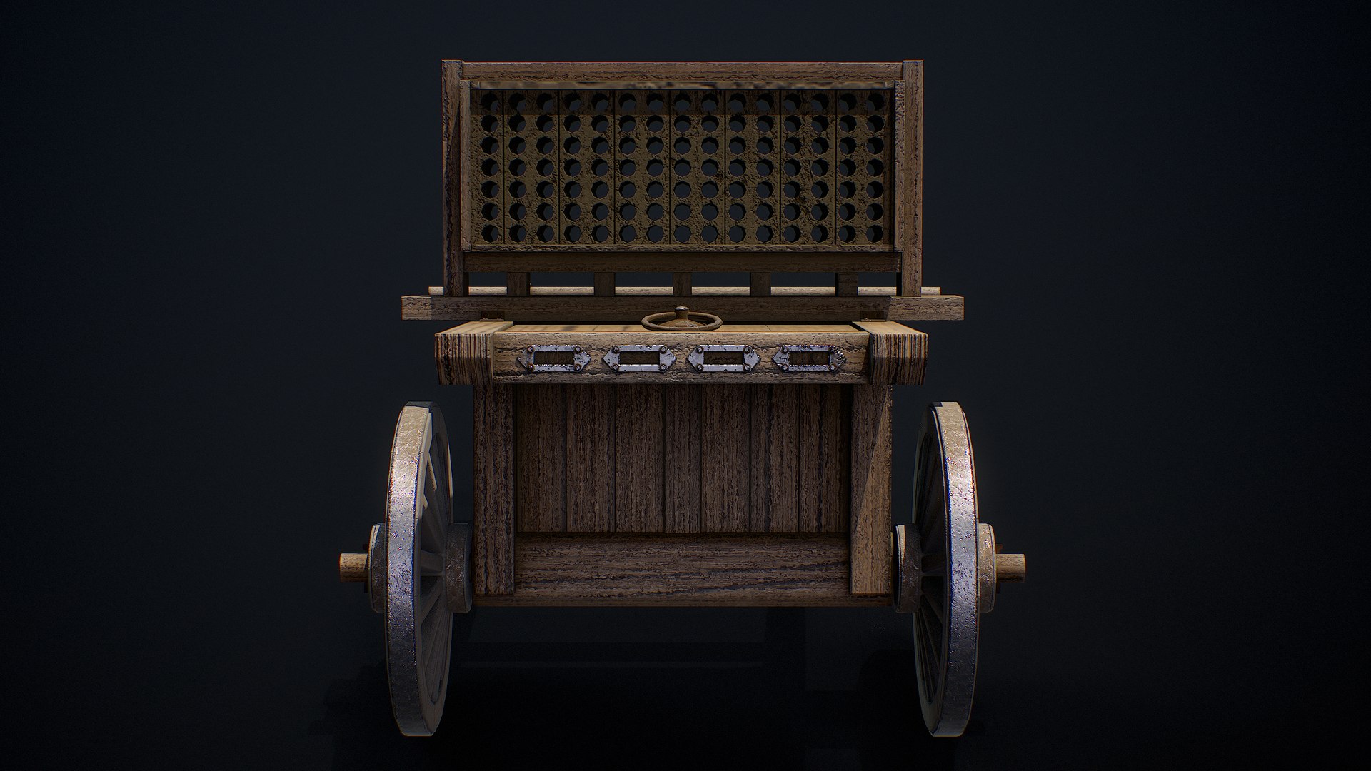 3D Model Hwacha PBR - TurboSquid 2010454