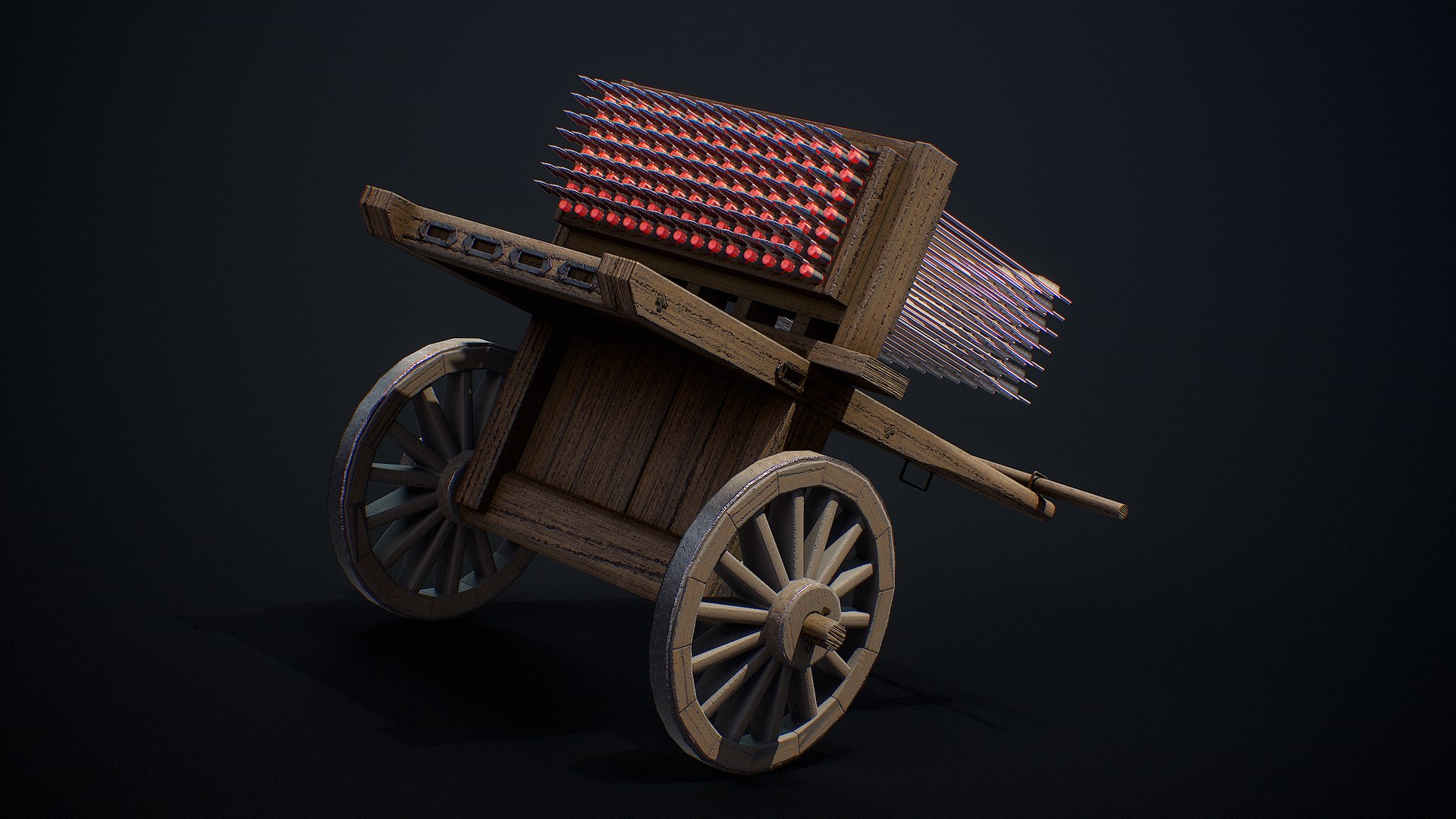 3D model Hwacha PBR - TurboSquid 2010454