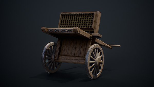 modelo 3d PBR de Hwacha - TurboSquid 2010454