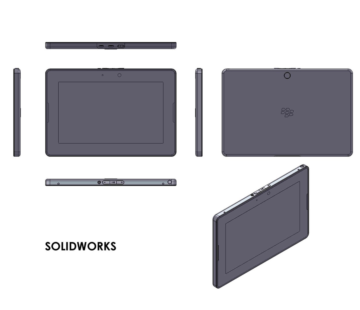 Blackberry Rim Playbook 3ds