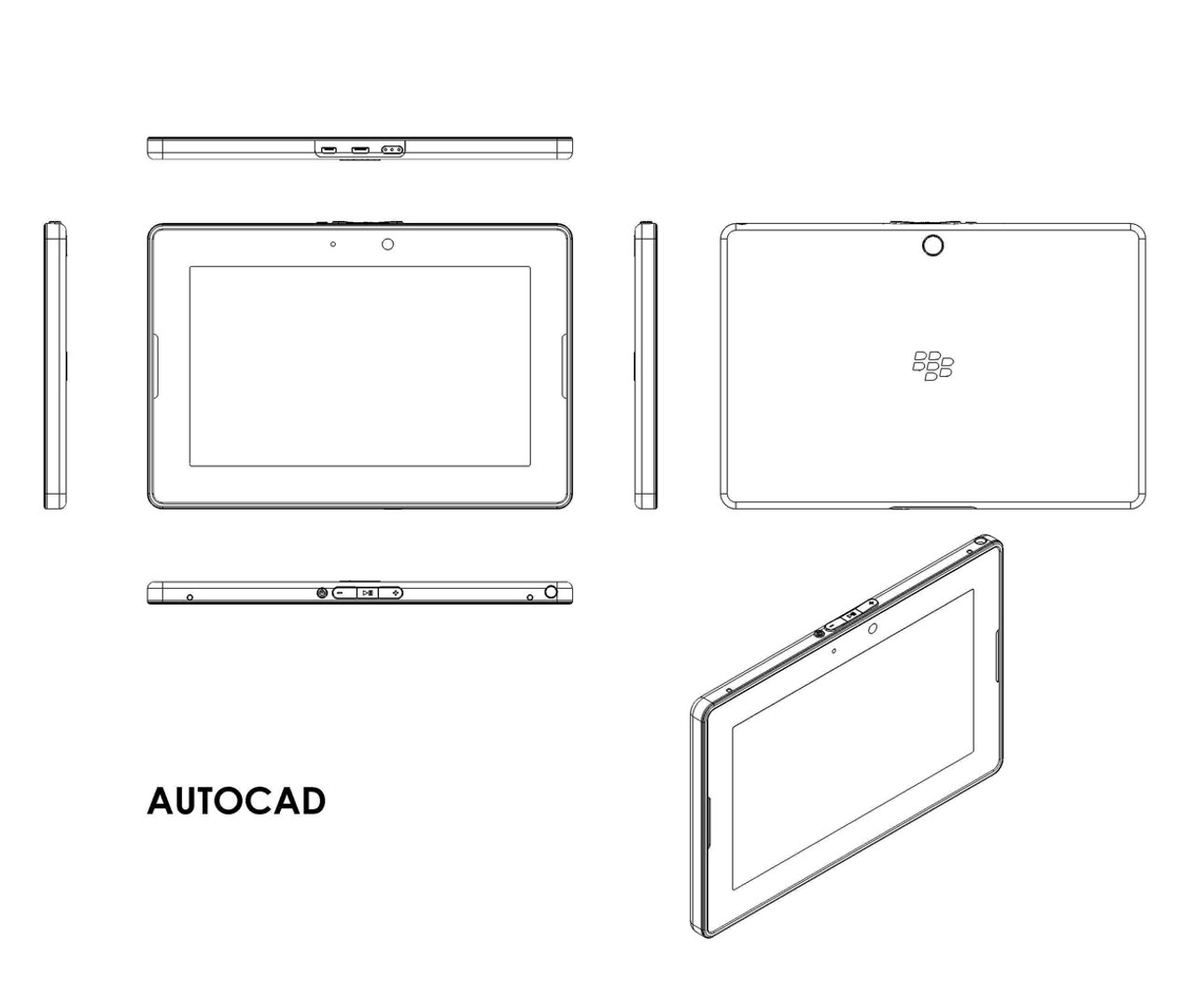 Blackberry Rim Playbook 3ds