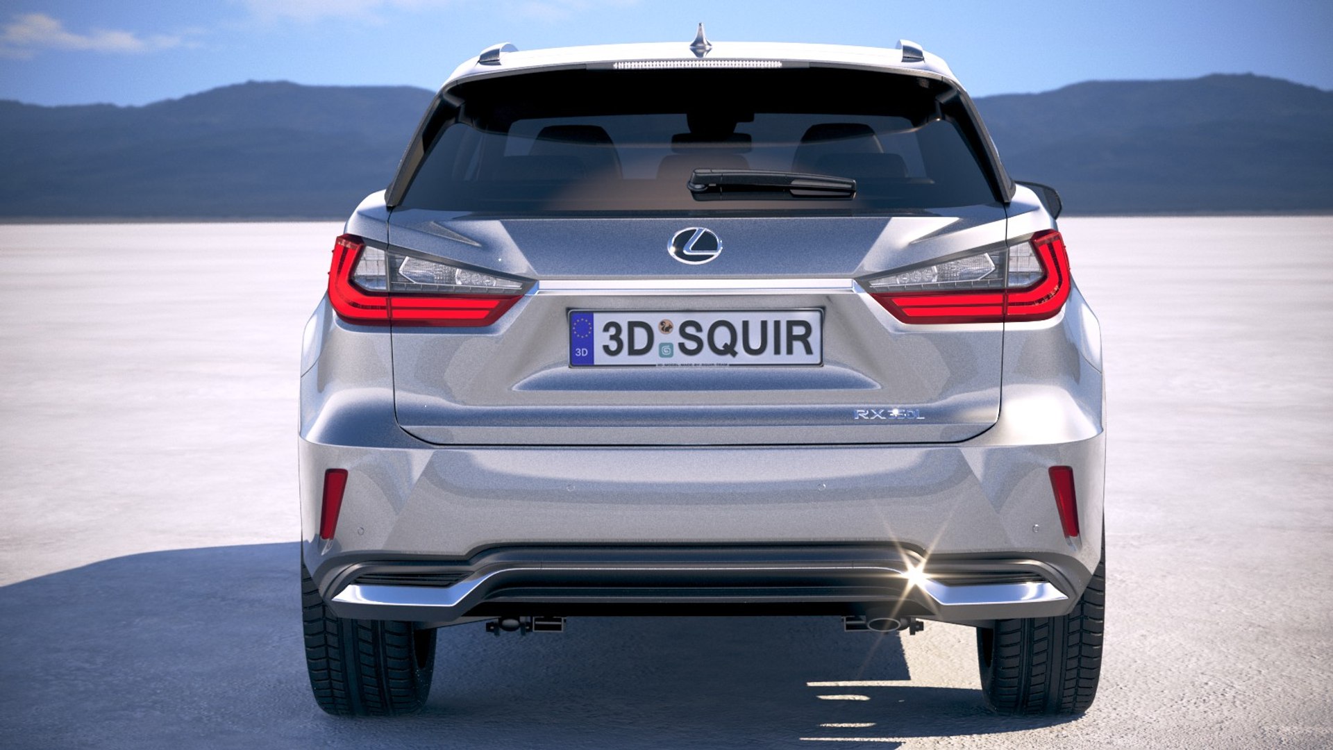 Lexus Rx L 3D Model - TurboSquid 1237379