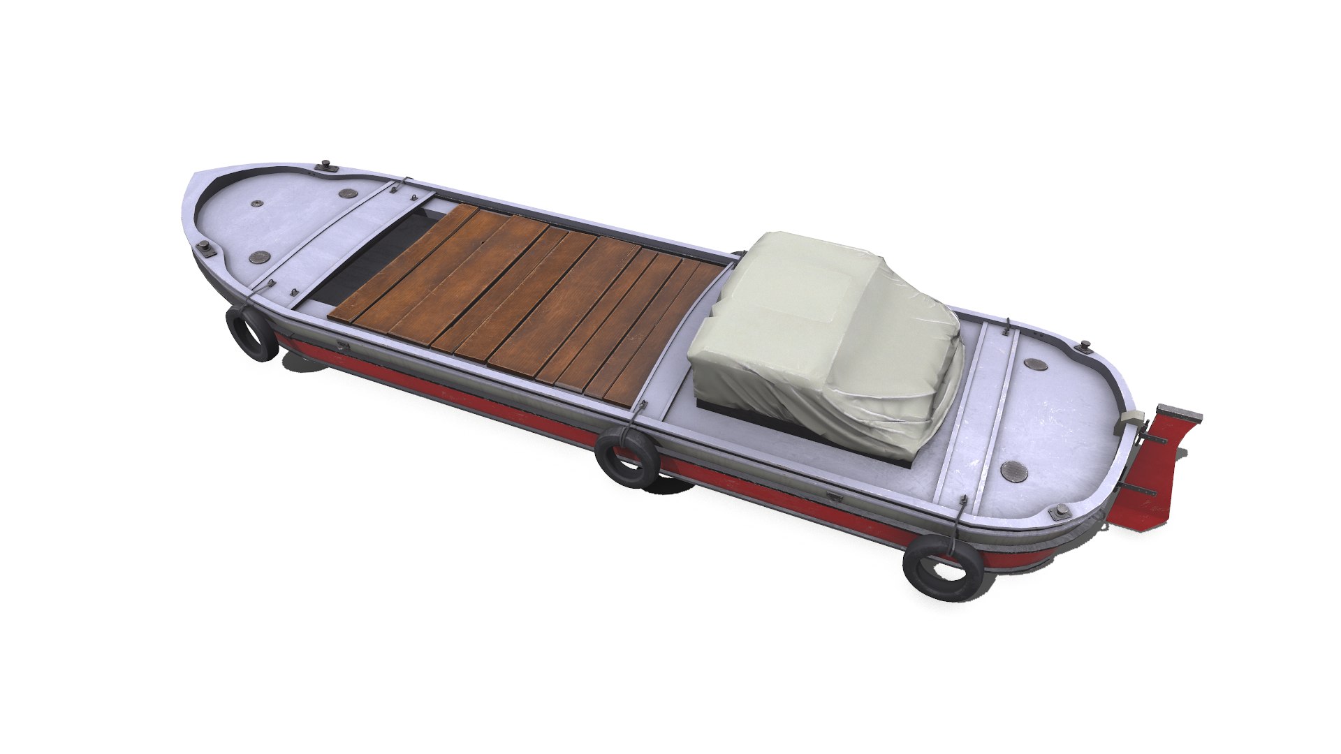 3D Mini Cargo Ship Low-poly PBR model - TurboSquid 1973542